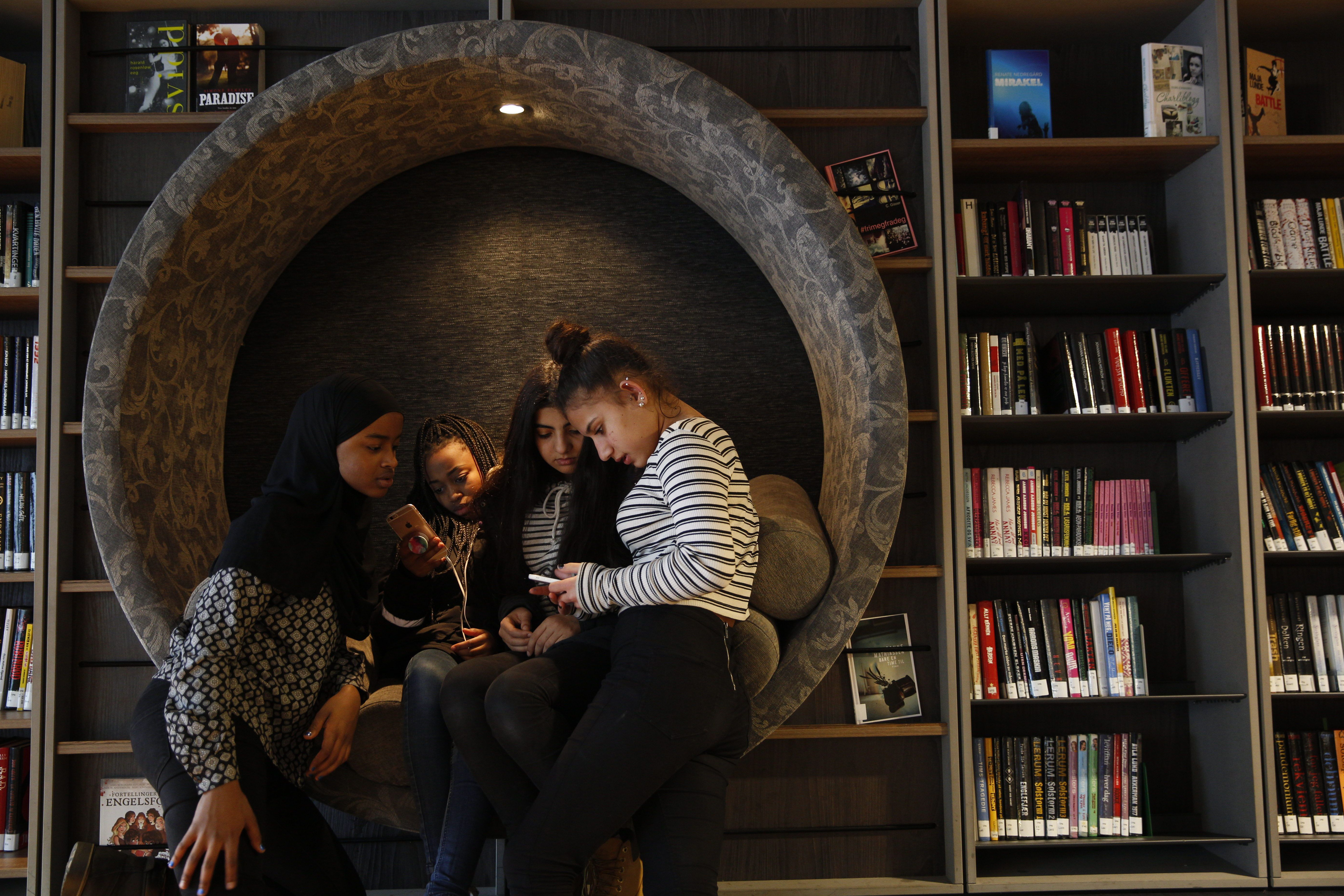 Furuset Library, Oslo by Rodeo Architects - Architizer