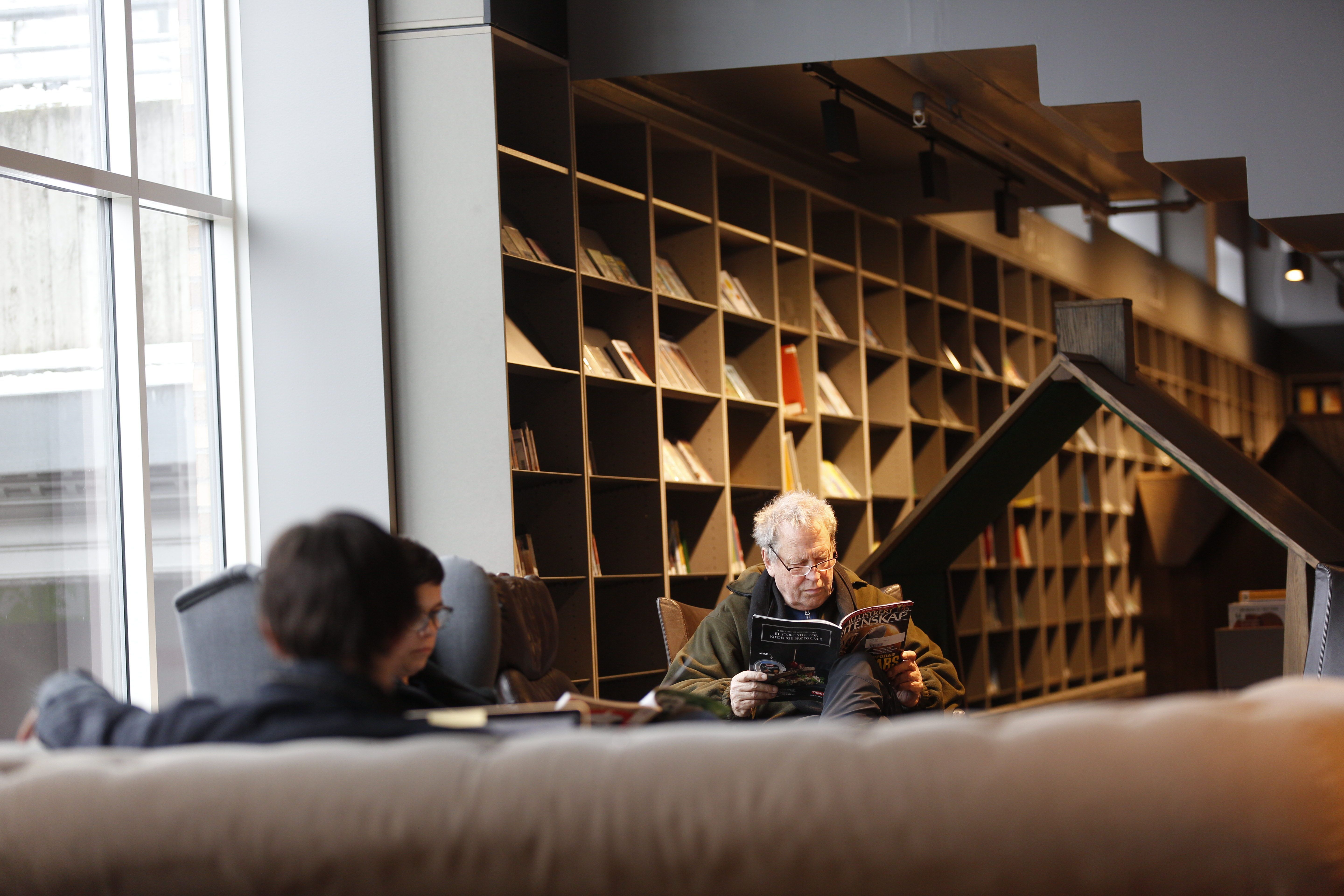 Furuset Library, Oslo by Rodeo Architects - Architizer