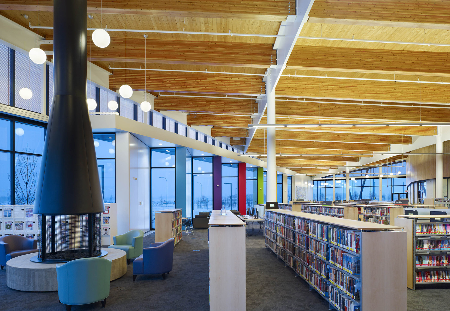 Meadows Community Recreation Centre and Library by Group 2 Architecture ...