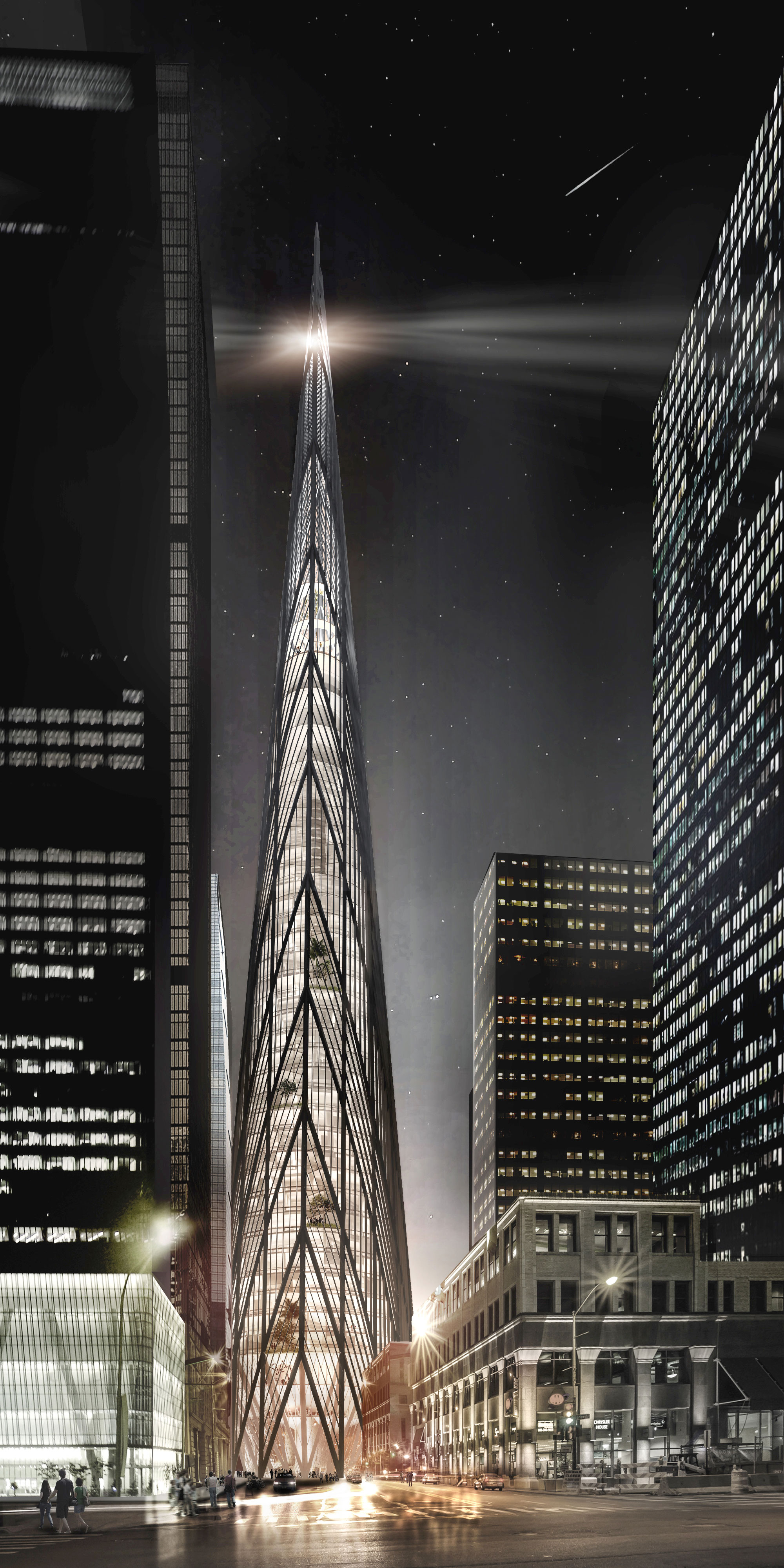 The Icone Tower by Henning Larsen - Architizer