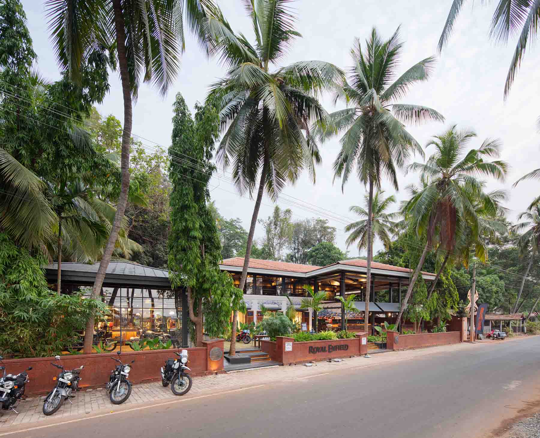 Royal Enfield Garage Cafe by Studio Lotus - Architizer