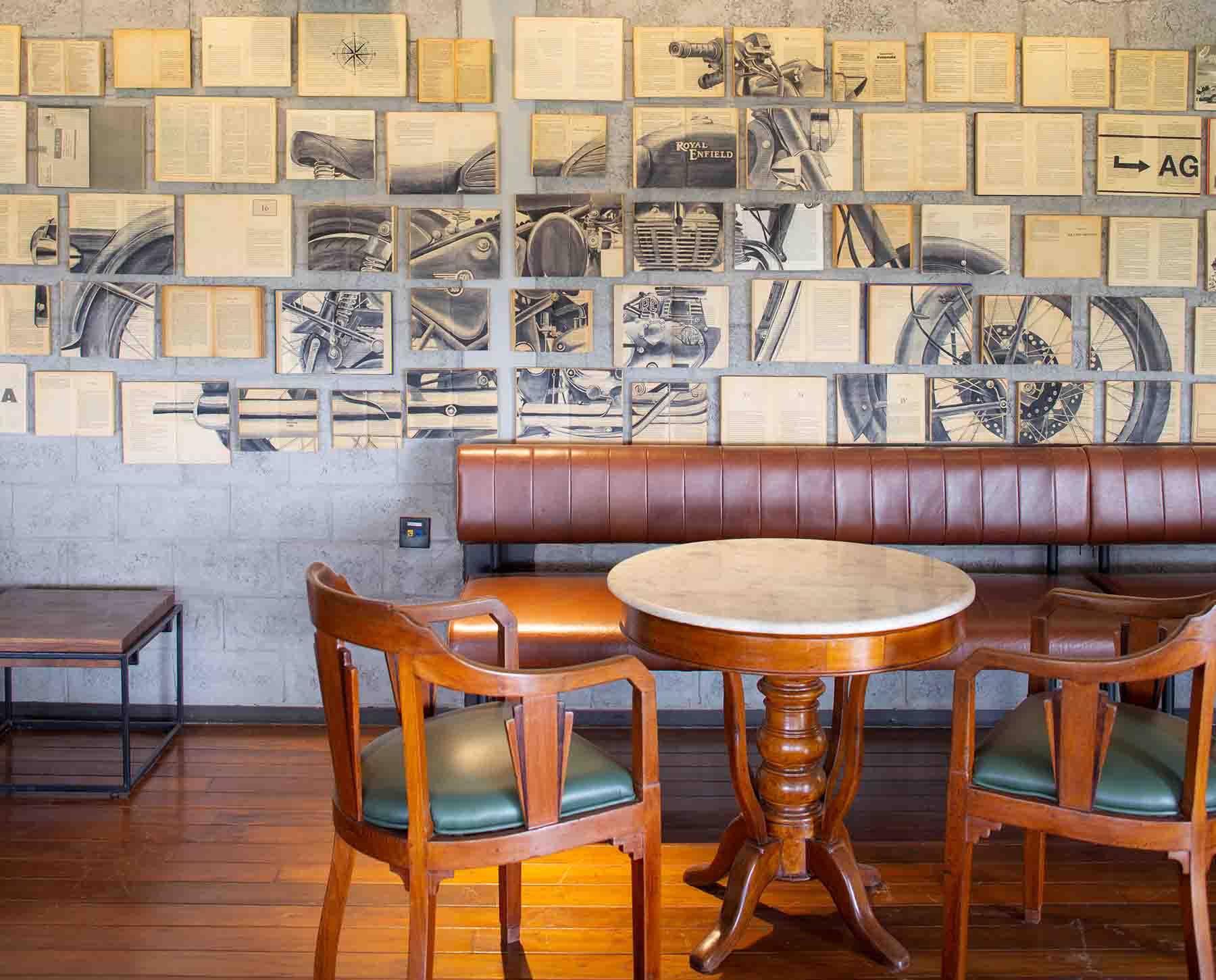 Royal Enfield Garage Cafe by Studio Lotus - Architizer