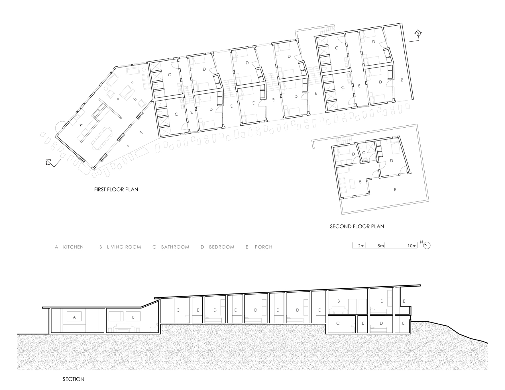 Idea 2619913: Kigutu Staff Housing by Louise Braverman Architect in ...