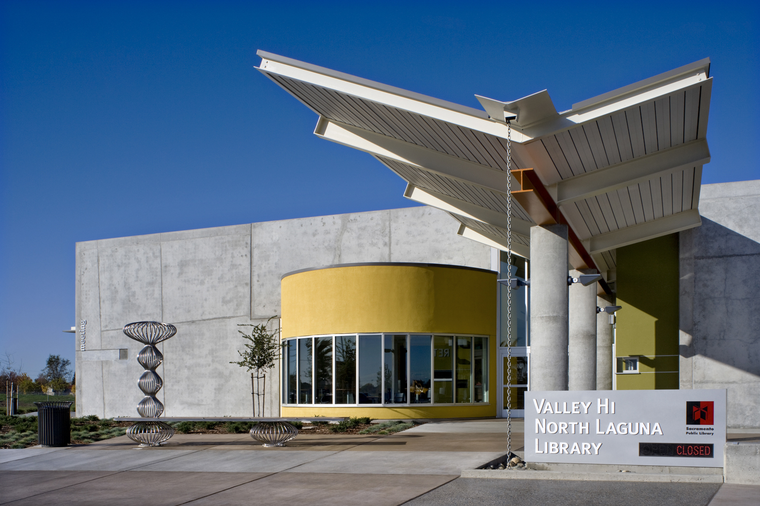 Valley Hi-North Laguna Library by Noll & Tam Architects - Architizer