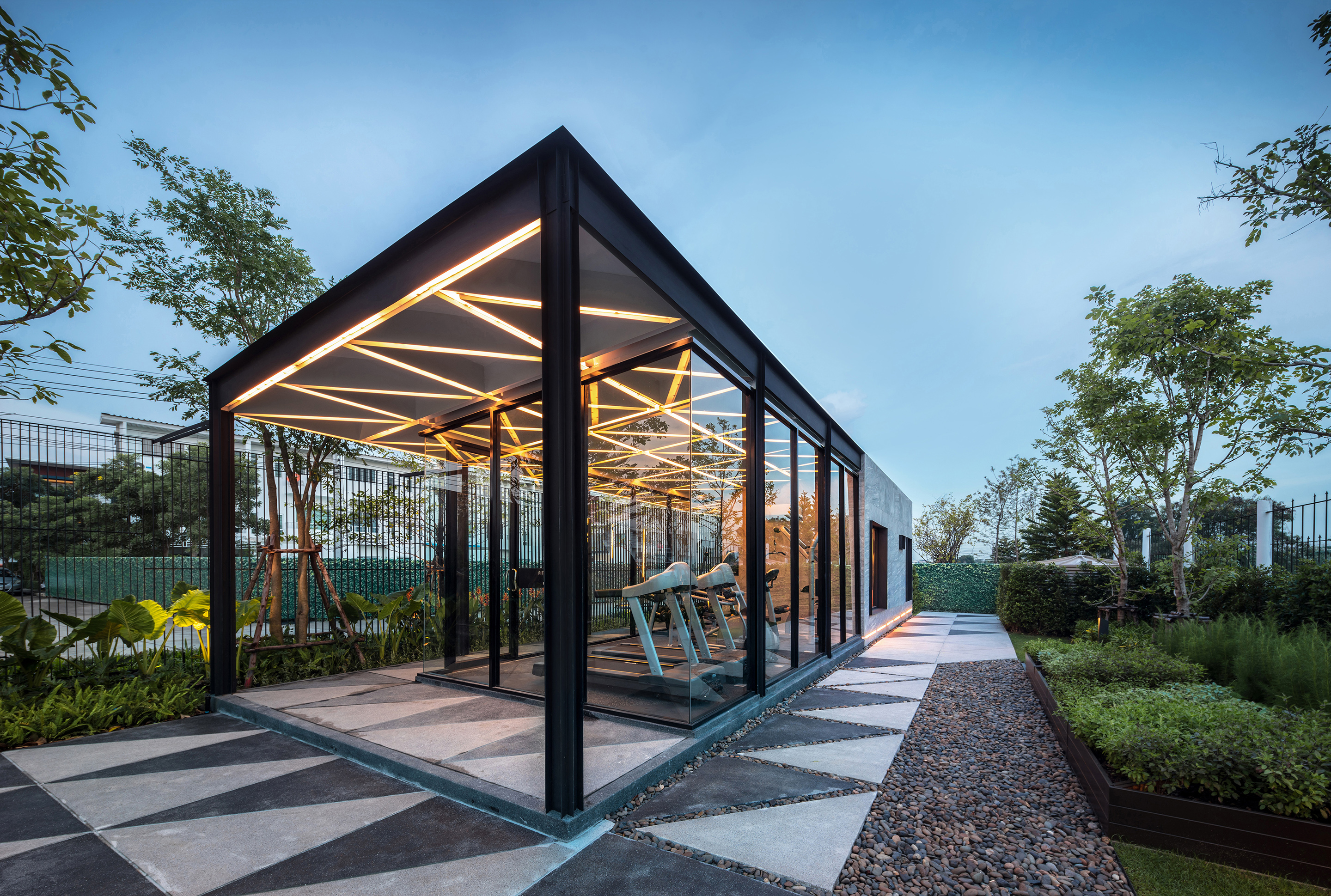 Triangle Pavillion - Architizer