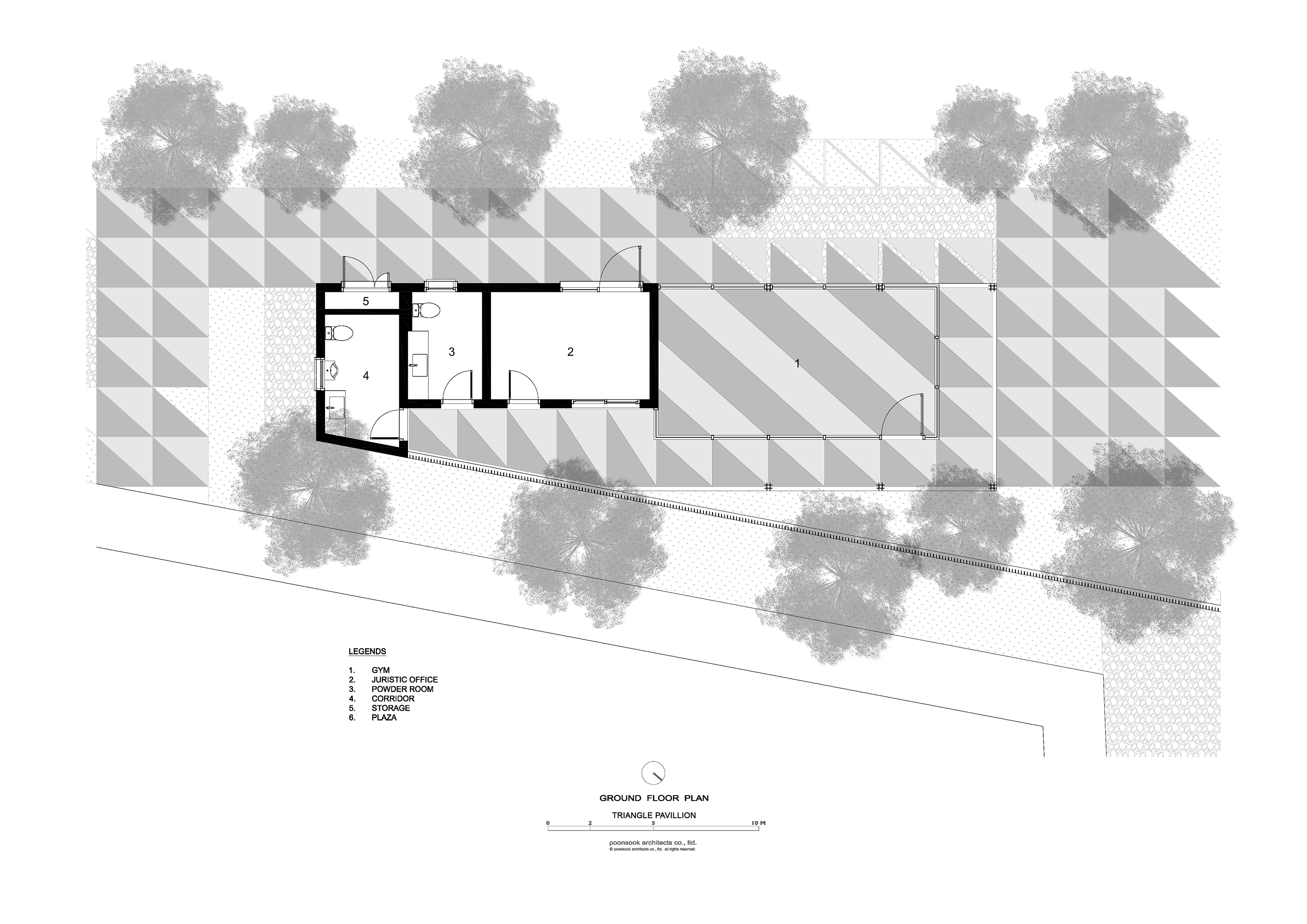 Triangle Pavillion by poonsook architects co., ltd. - Architizer