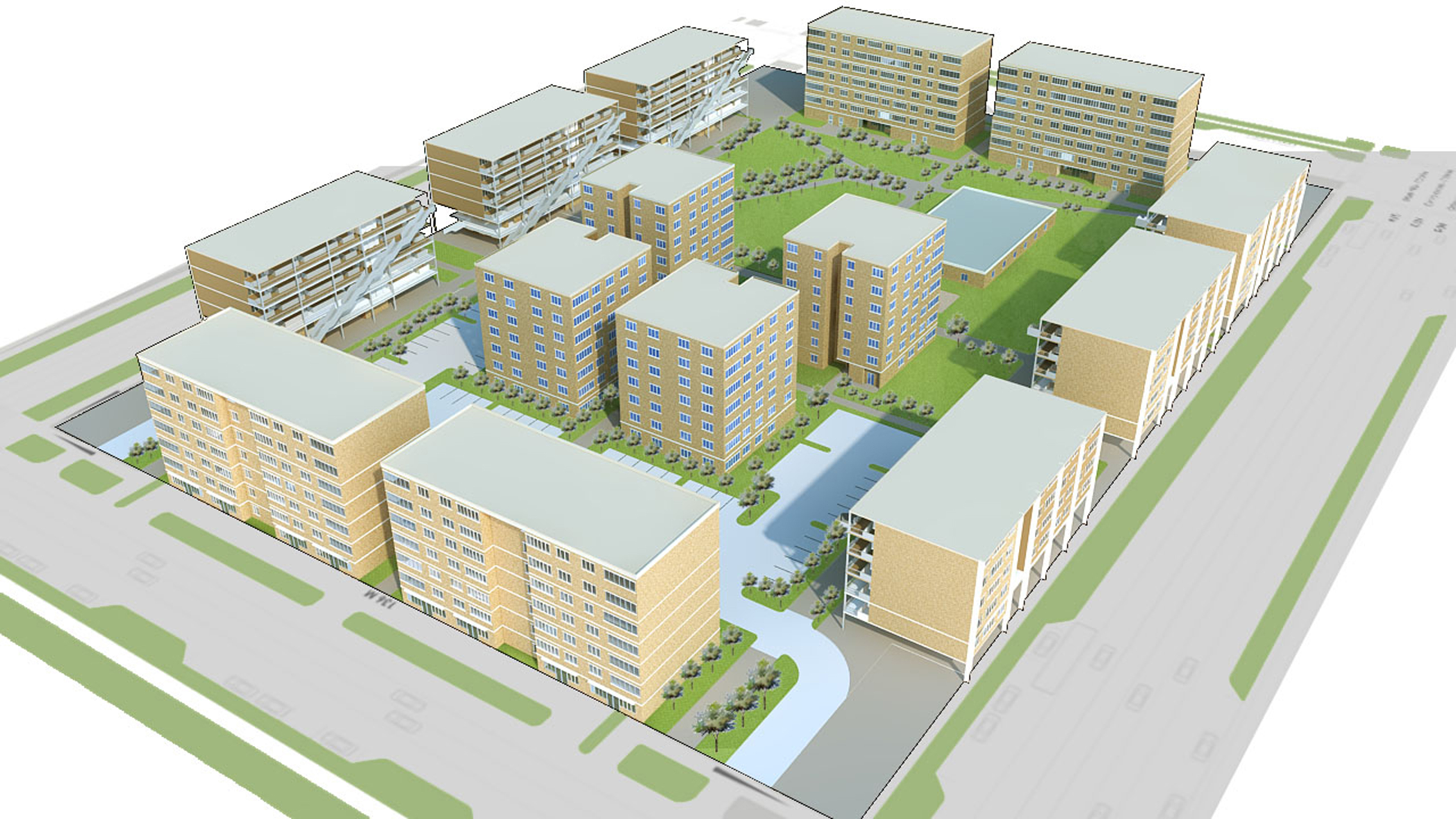 Standard Housing & Residential Development Concept design - Moscow by ...