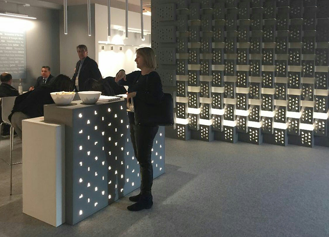 Booth for the international fair «Light+Building 2018» in Frankfurt by ...