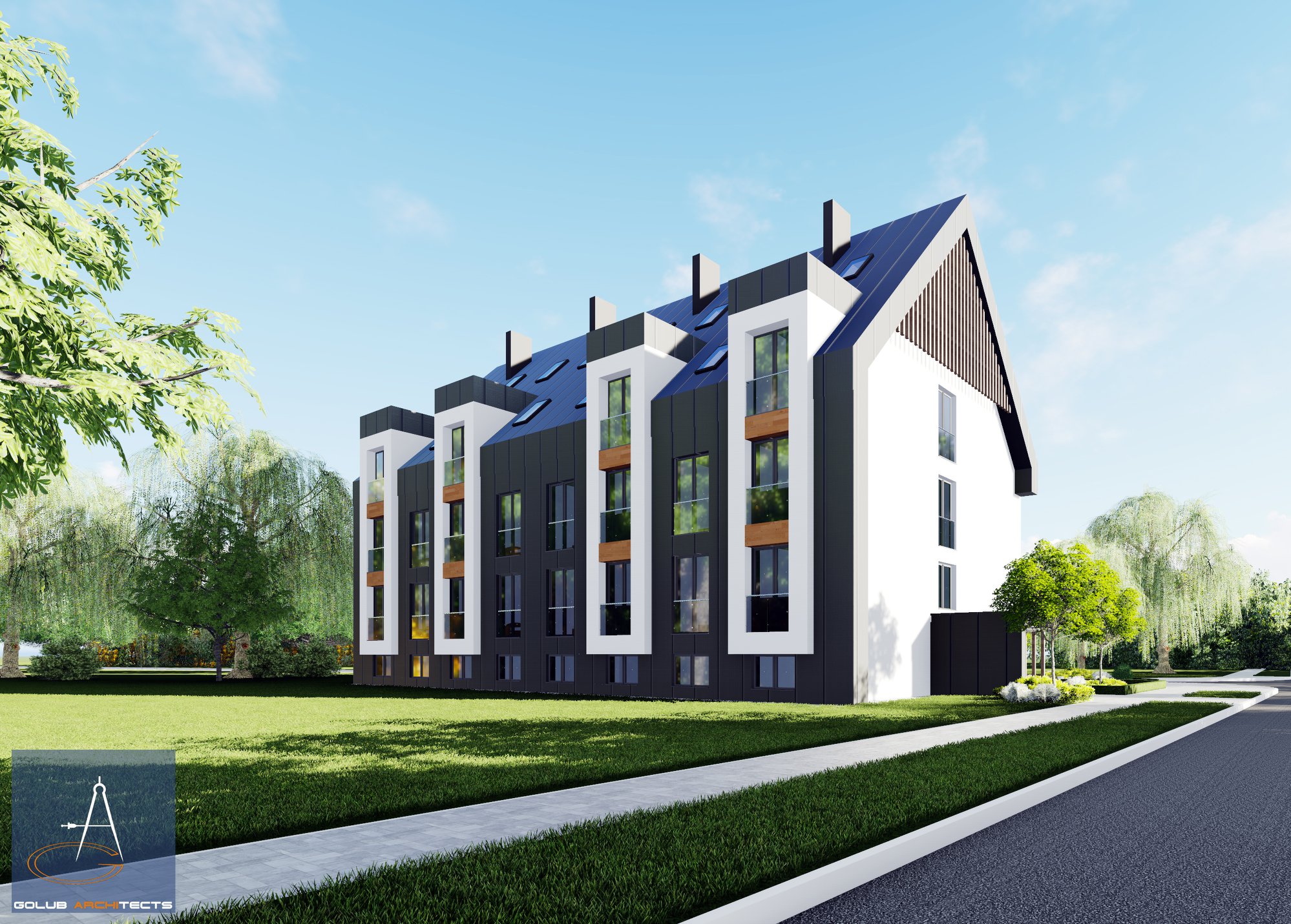 Strut House by Golub Architects - Architizer