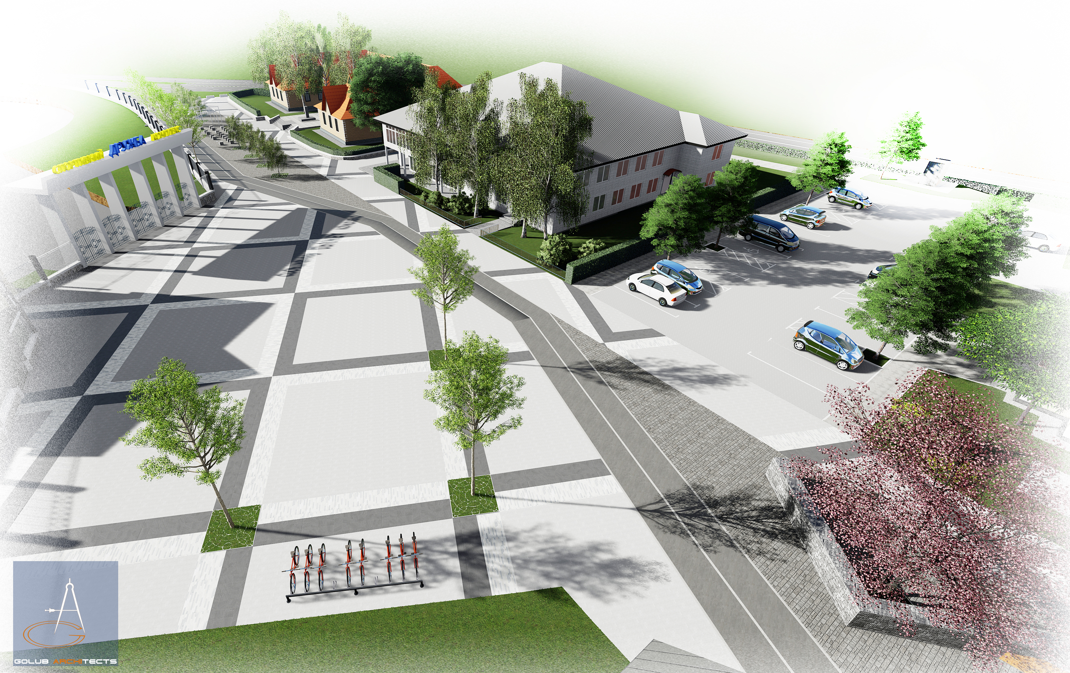 Renovation of the Berezan town main street by Golub Architects - Architizer