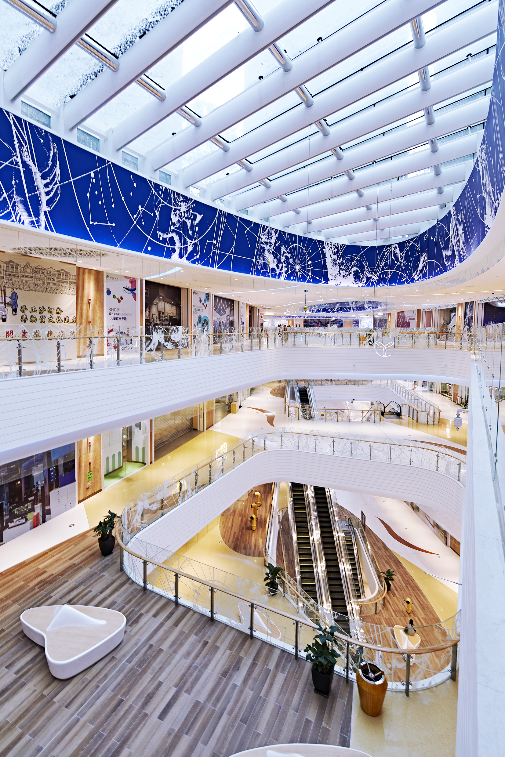 New DNA Shopping Mall by Leigh & Orange Ltd. - Architizer