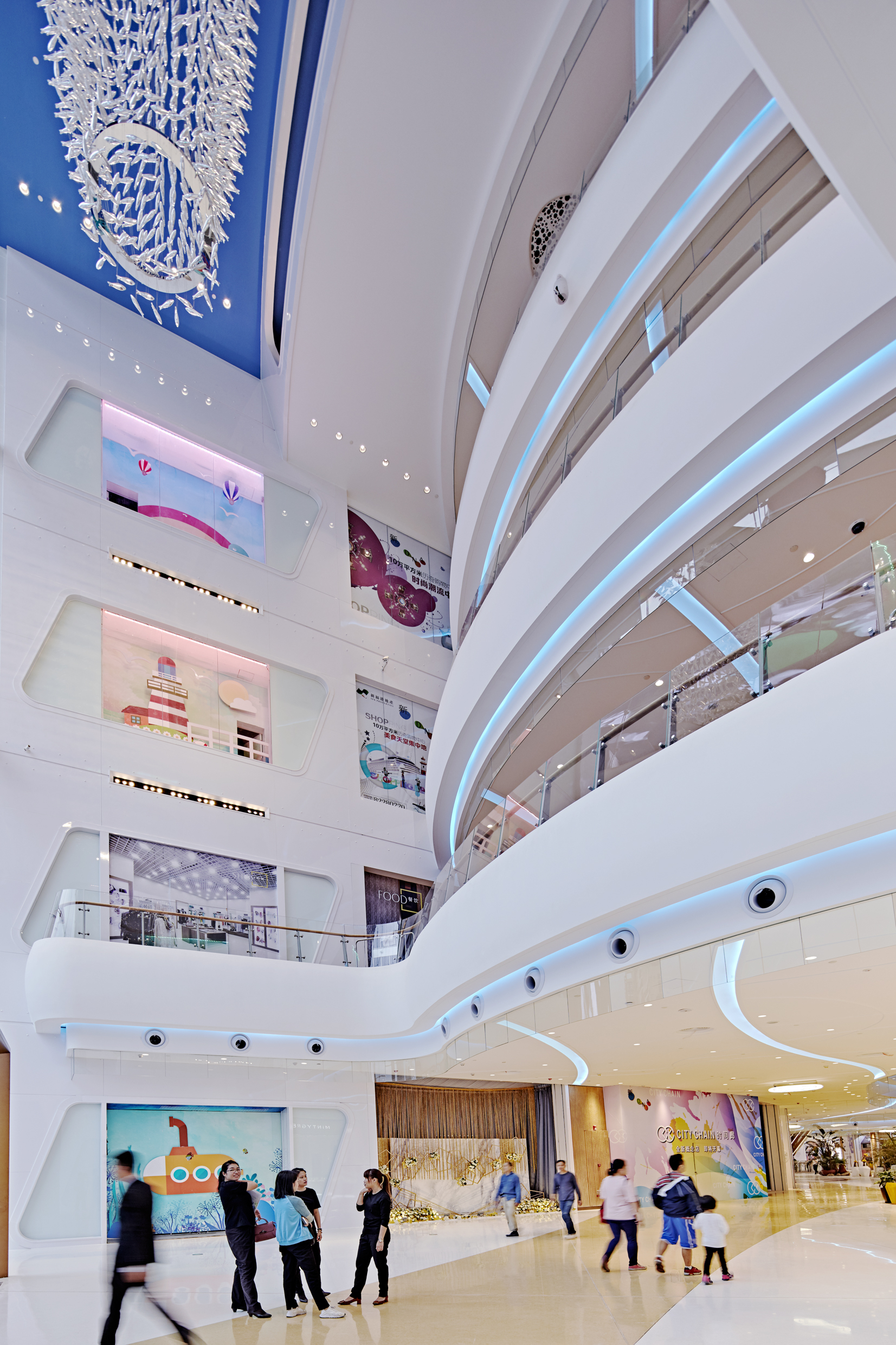 New DNA Shopping Mall by Leigh & Orange Ltd. - Architizer