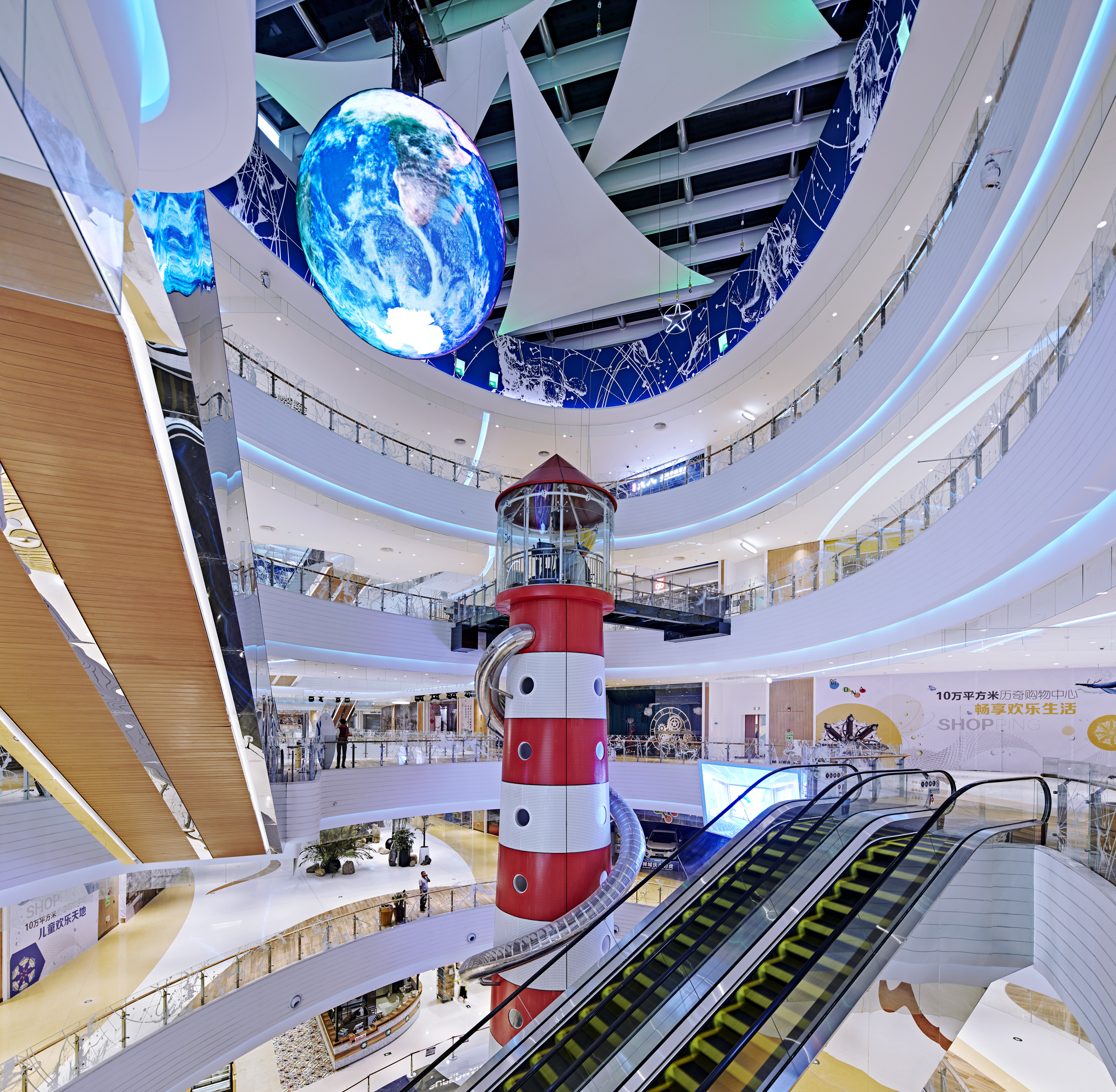 New DNA Shopping Mall by Leigh & Orange Ltd. - Architizer