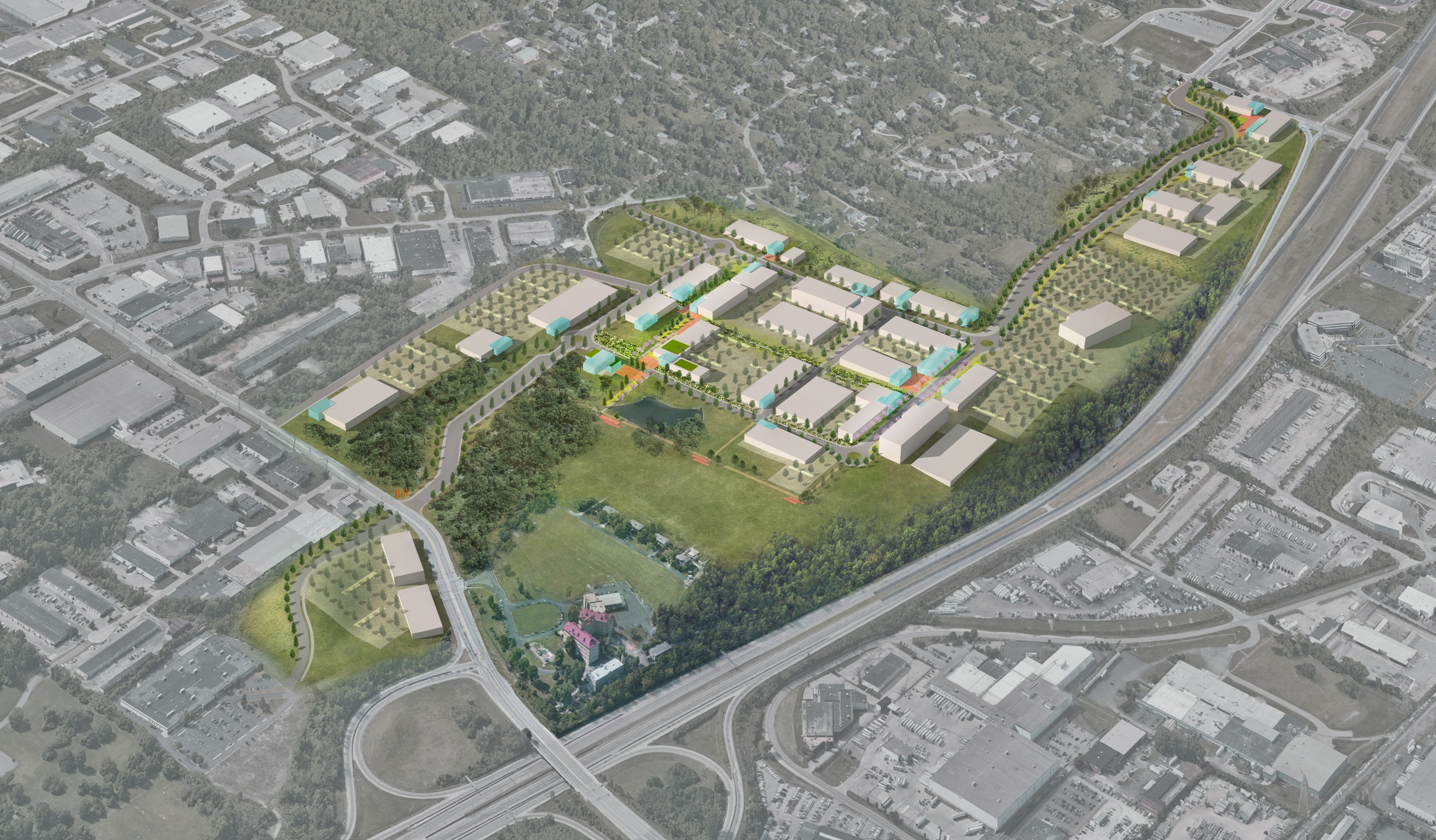 AeroHub Innovation District by emersion DESIGN - Architizer