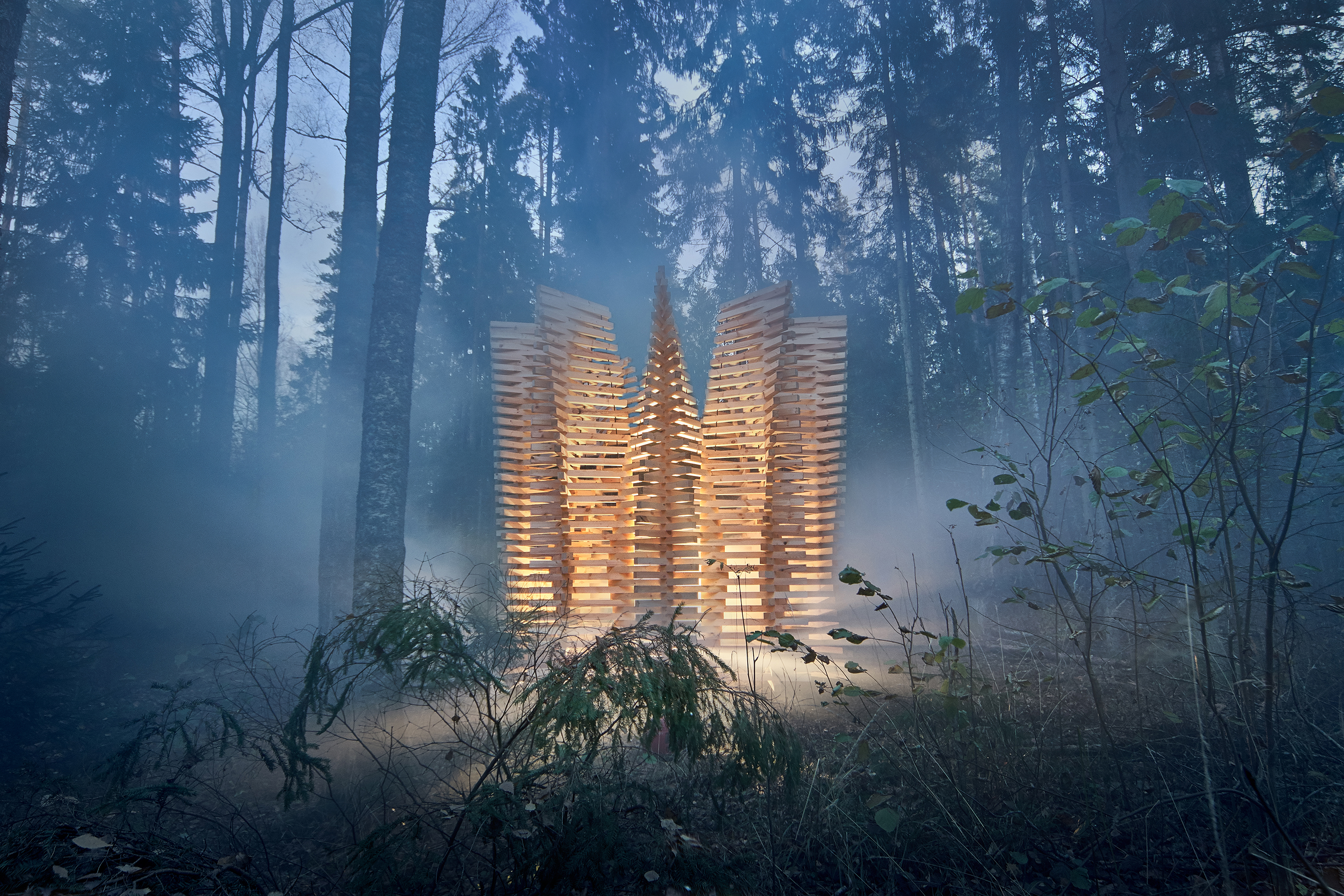 Pavilion and Workshops for Nature Concert Hall by DJA - Architizer