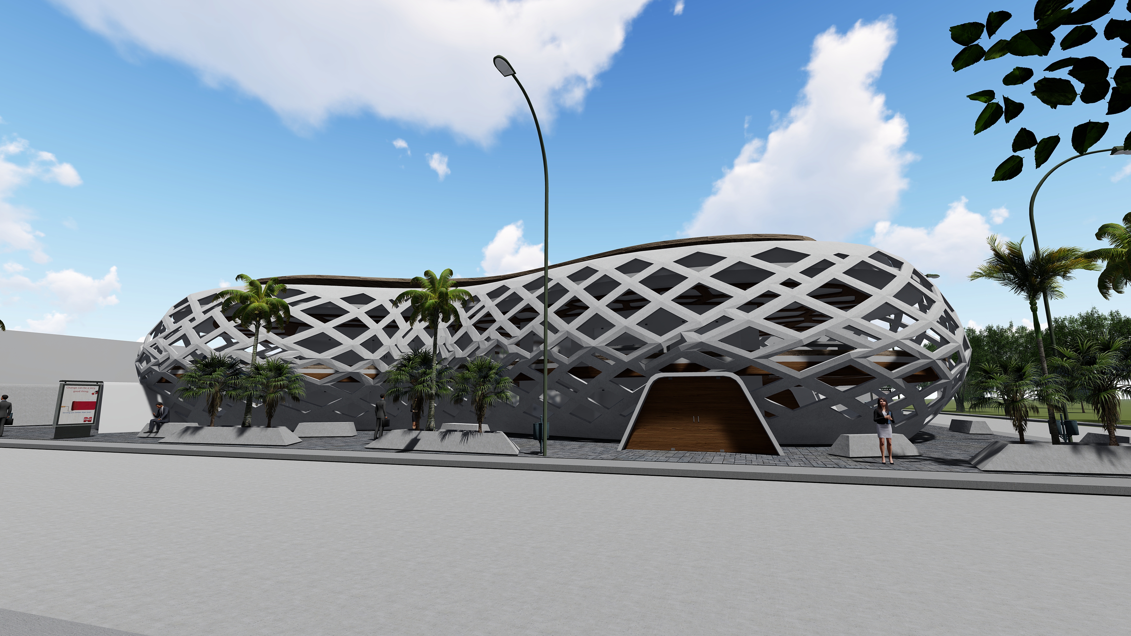 plaza 01 by etznab architectural design - Architizer