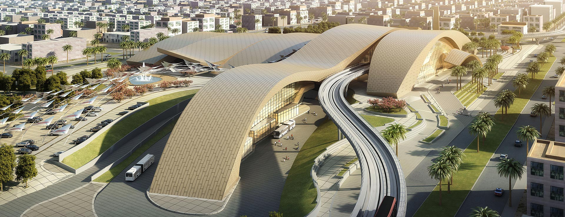 Riyadh Metro Western Station by Omrania - Architizer