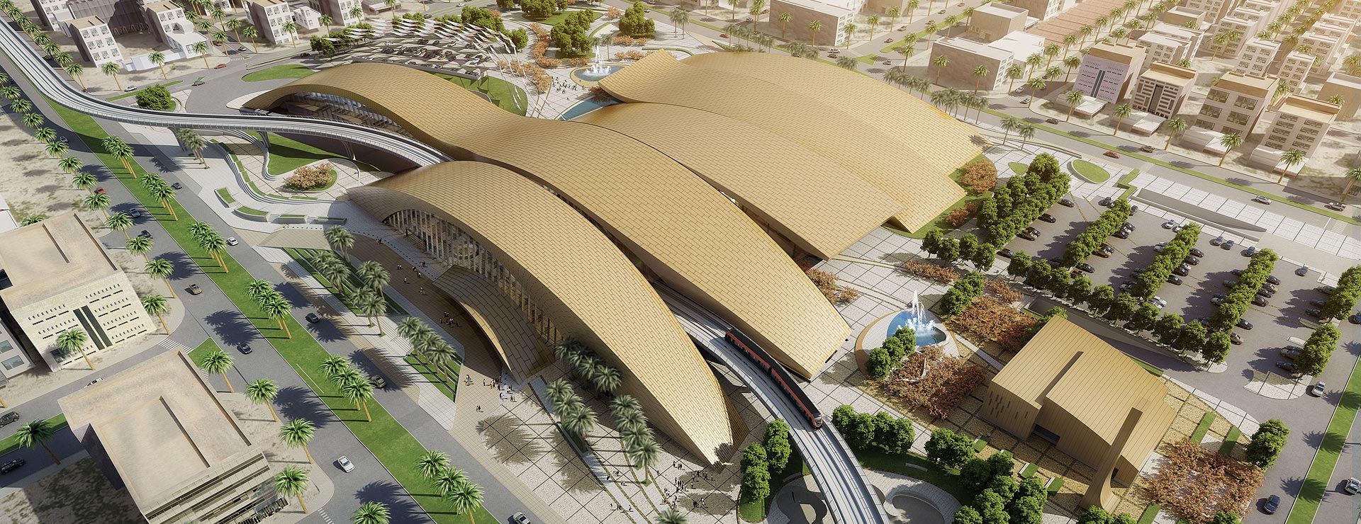 Riyadh Metro Western Station by Omrania - Architizer