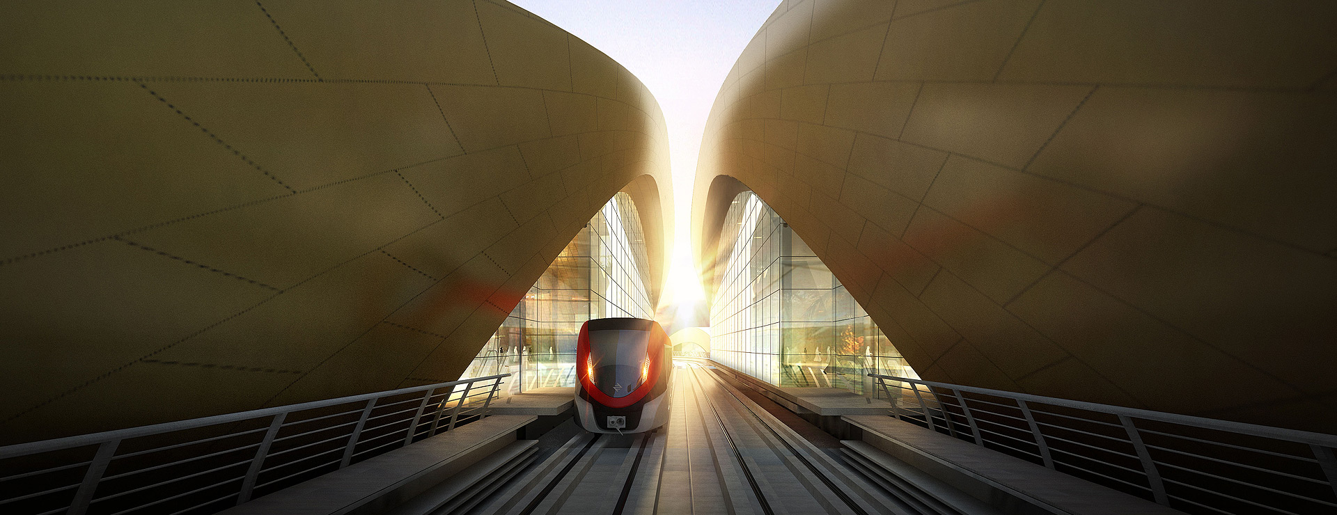 Riyadh Metro Western Station by Omrania - Architizer