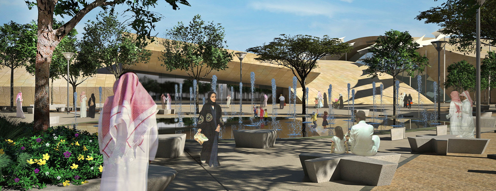 Riyadh Metro Western Station by Omrania - Architizer