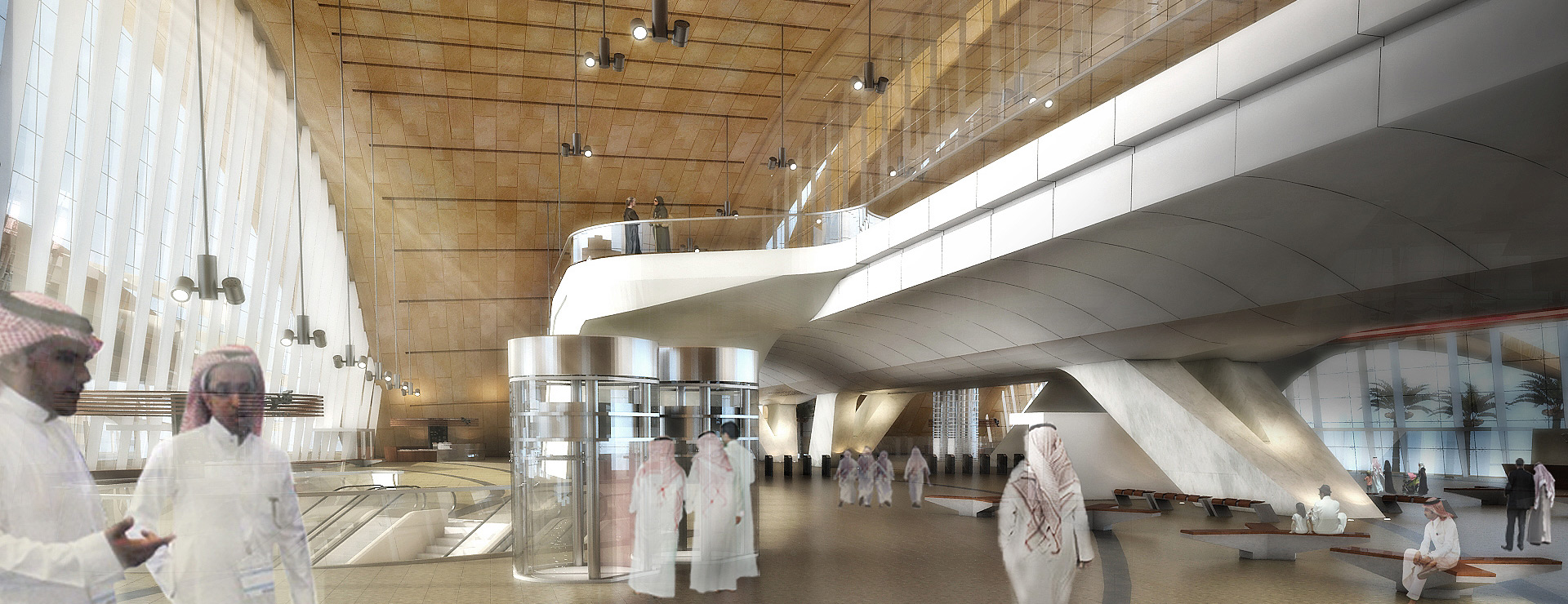 Riyadh Metro Western Station by Omrania - Architizer