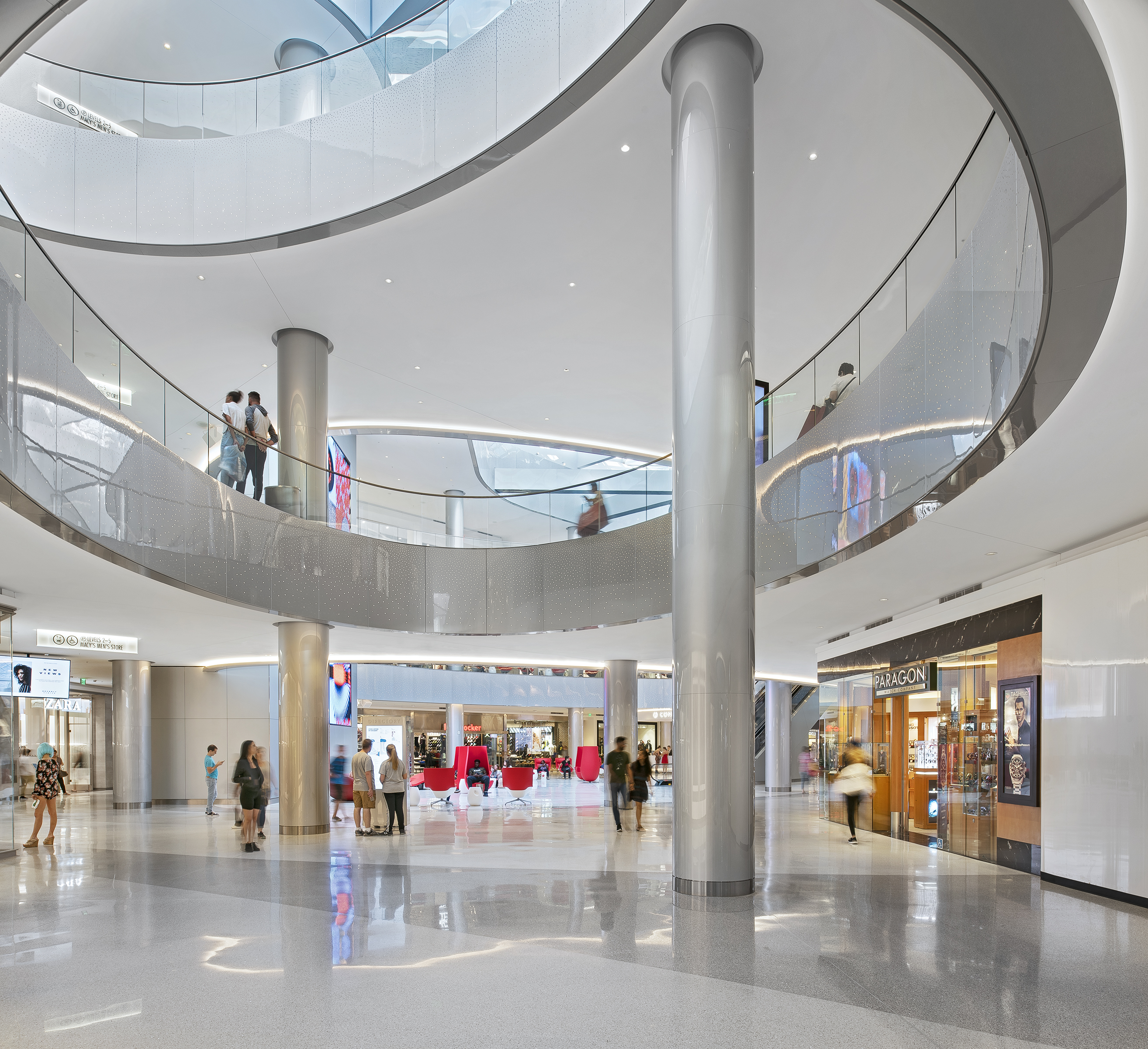 Beverly Center Renovation by Massimiliano and Doriana Fuksas - Architizer