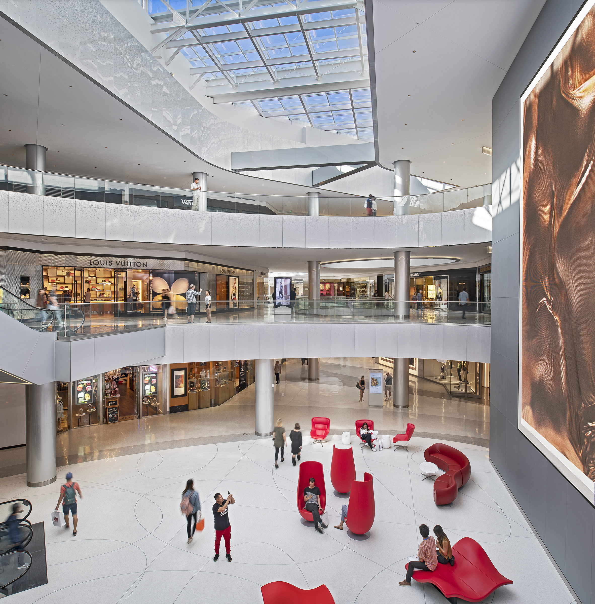 Beverly Center Renovation by Massimiliano and Doriana Fuksas - Architizer
