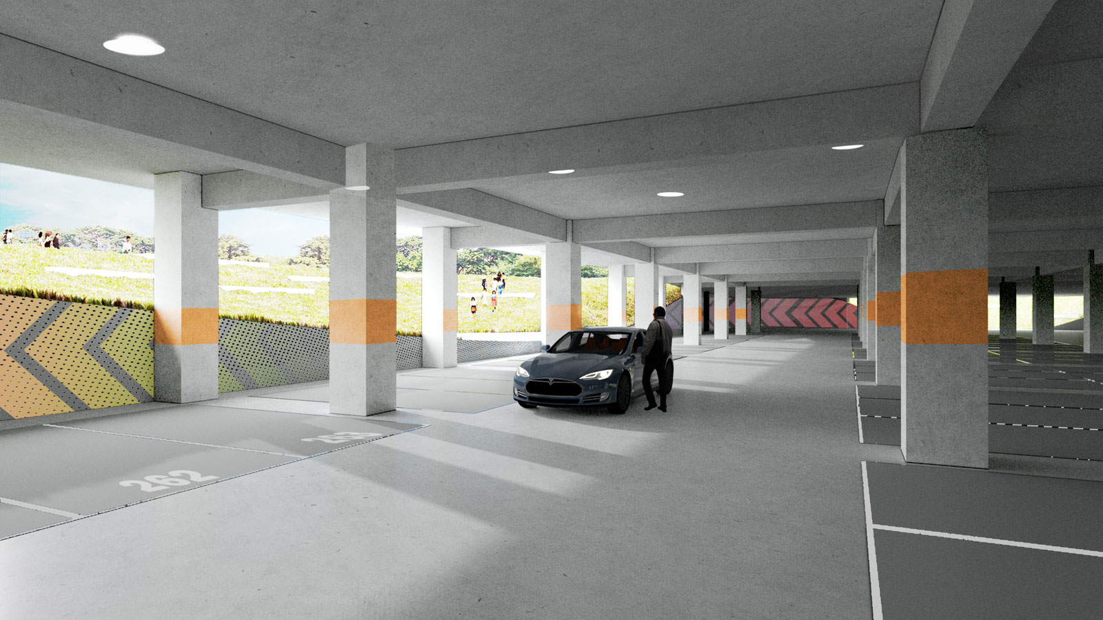 Shueipingwun Park Underground Parking and Landscape Design by MIIM ...