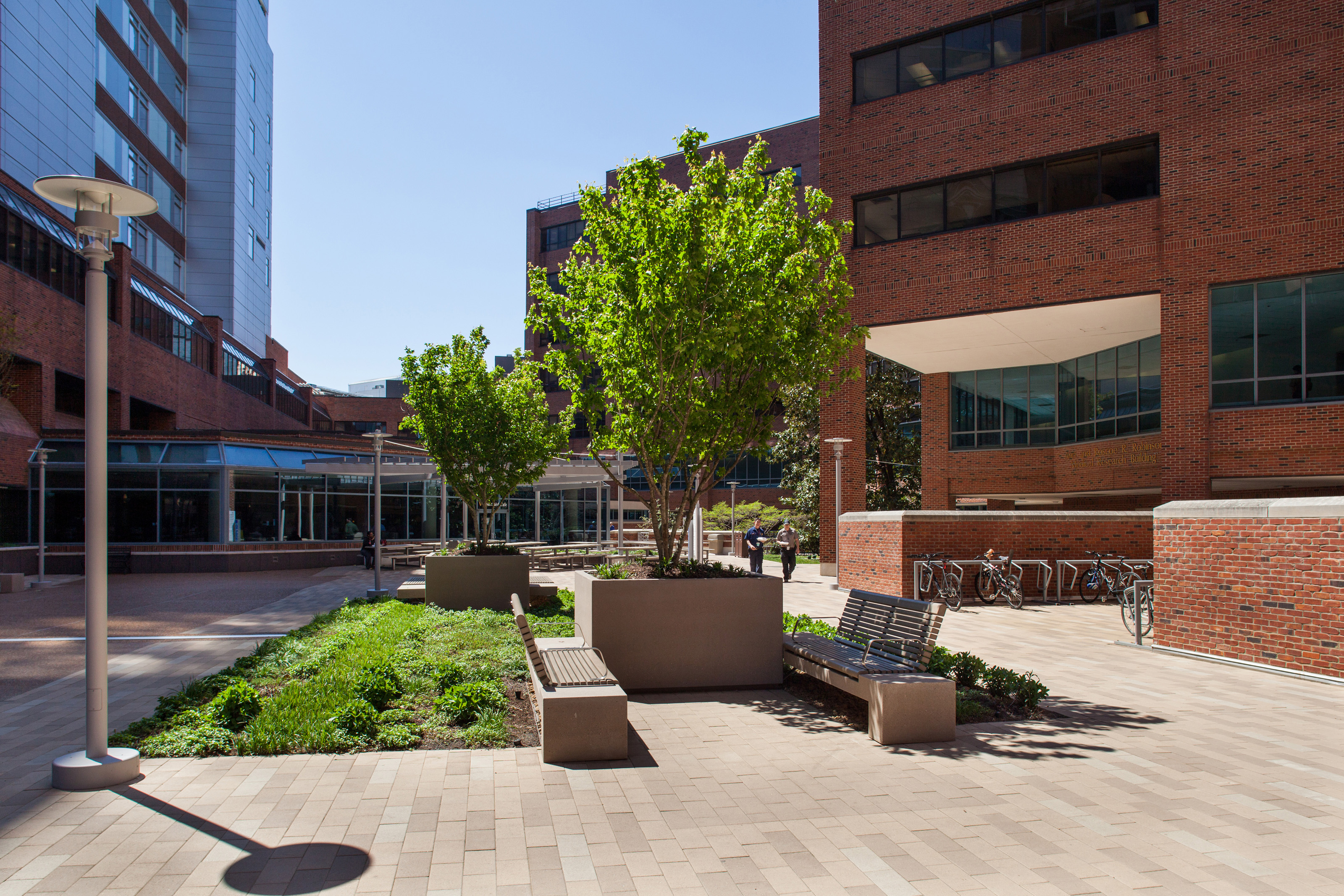Medical Center Plaza Renovation by Blair + Mui Dowd Architects - Architizer