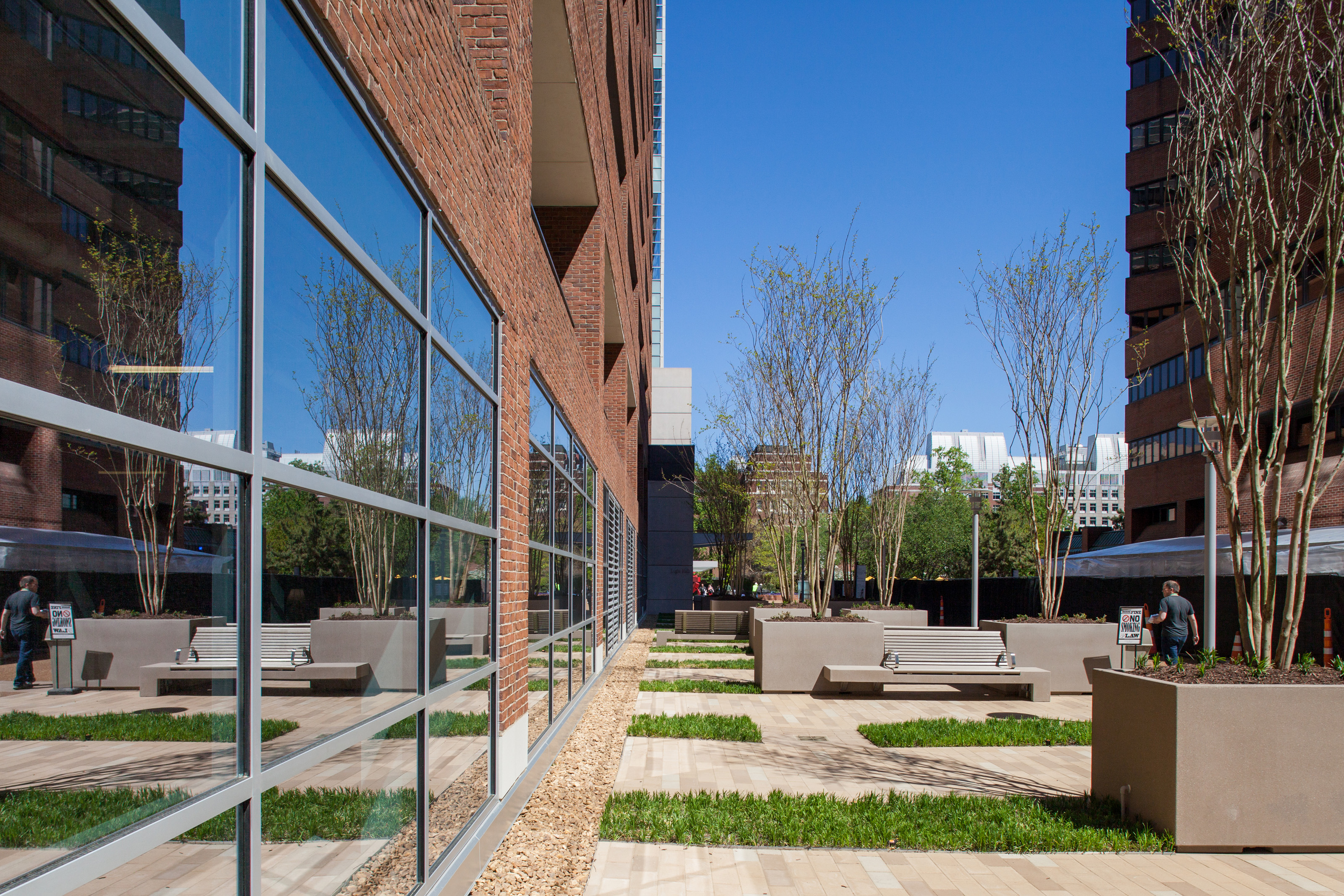 Medical Center Plaza Renovation by Blair + Mui Dowd Architects - Architizer