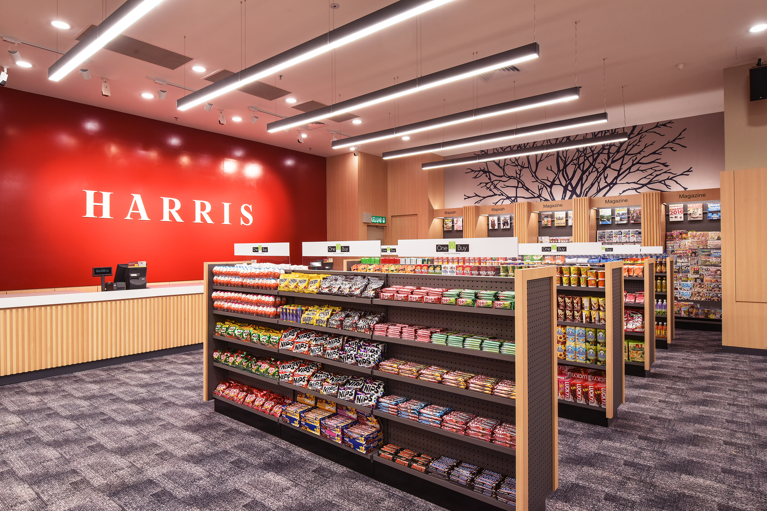 Harris Bookstore - Tebrau City by Fireworks Design Studio - Architizer