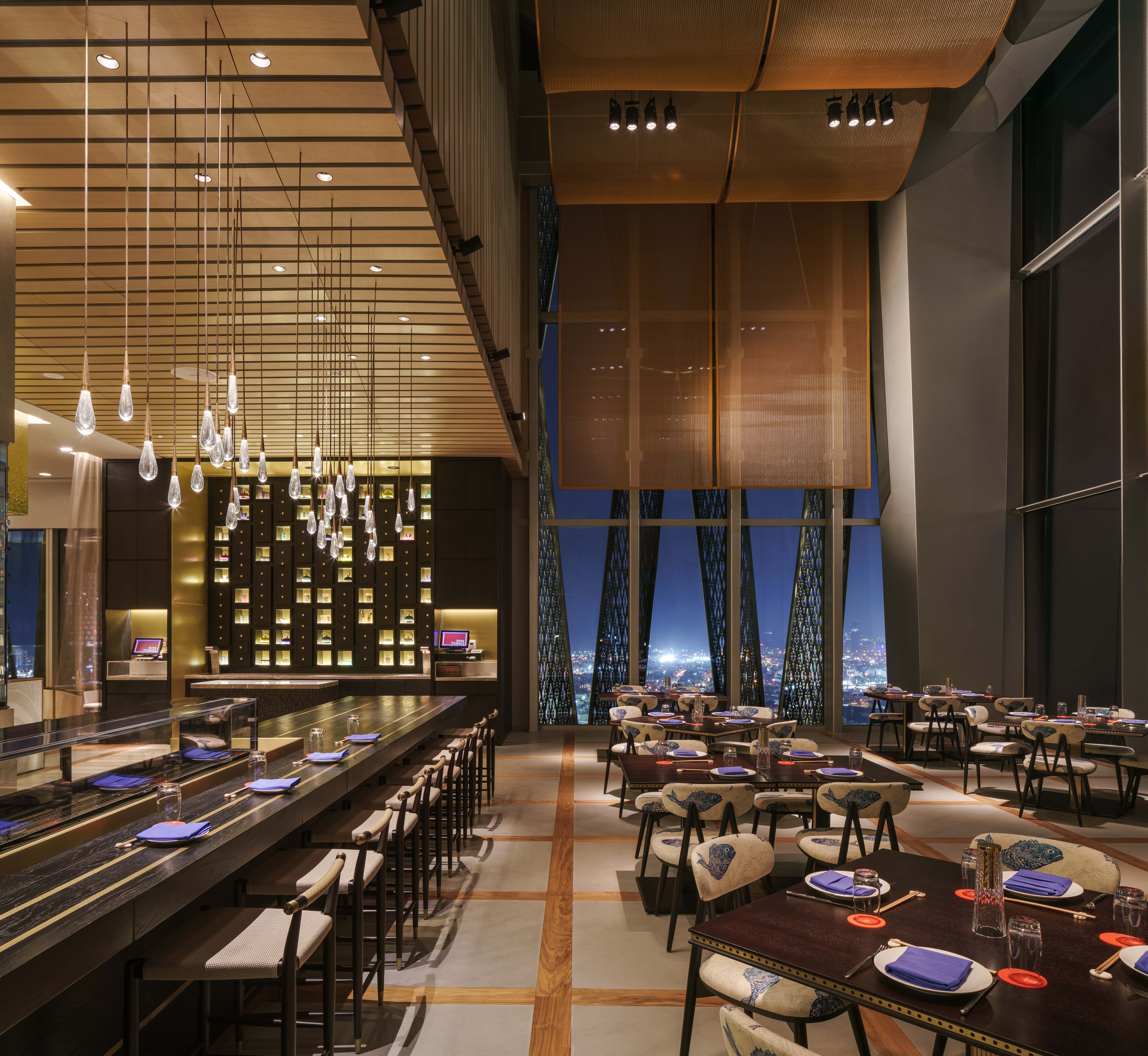 Sintoho Restaurant at Four Seasons Hotel, Kuwait by KOKAISTUDIOS ...