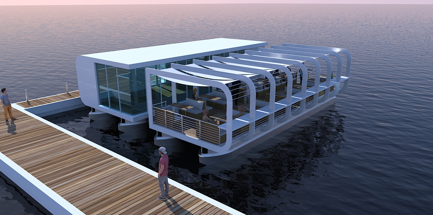 Houseboat Restaurant by AREN ARCHITECTS - Architizer