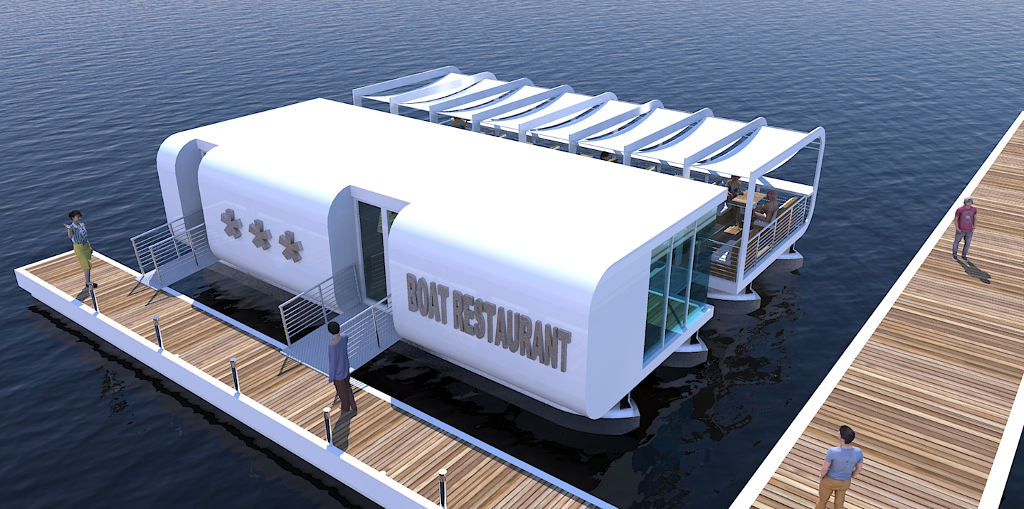 Houseboat Restaurant by AREN ARCHITECTS - Architizer