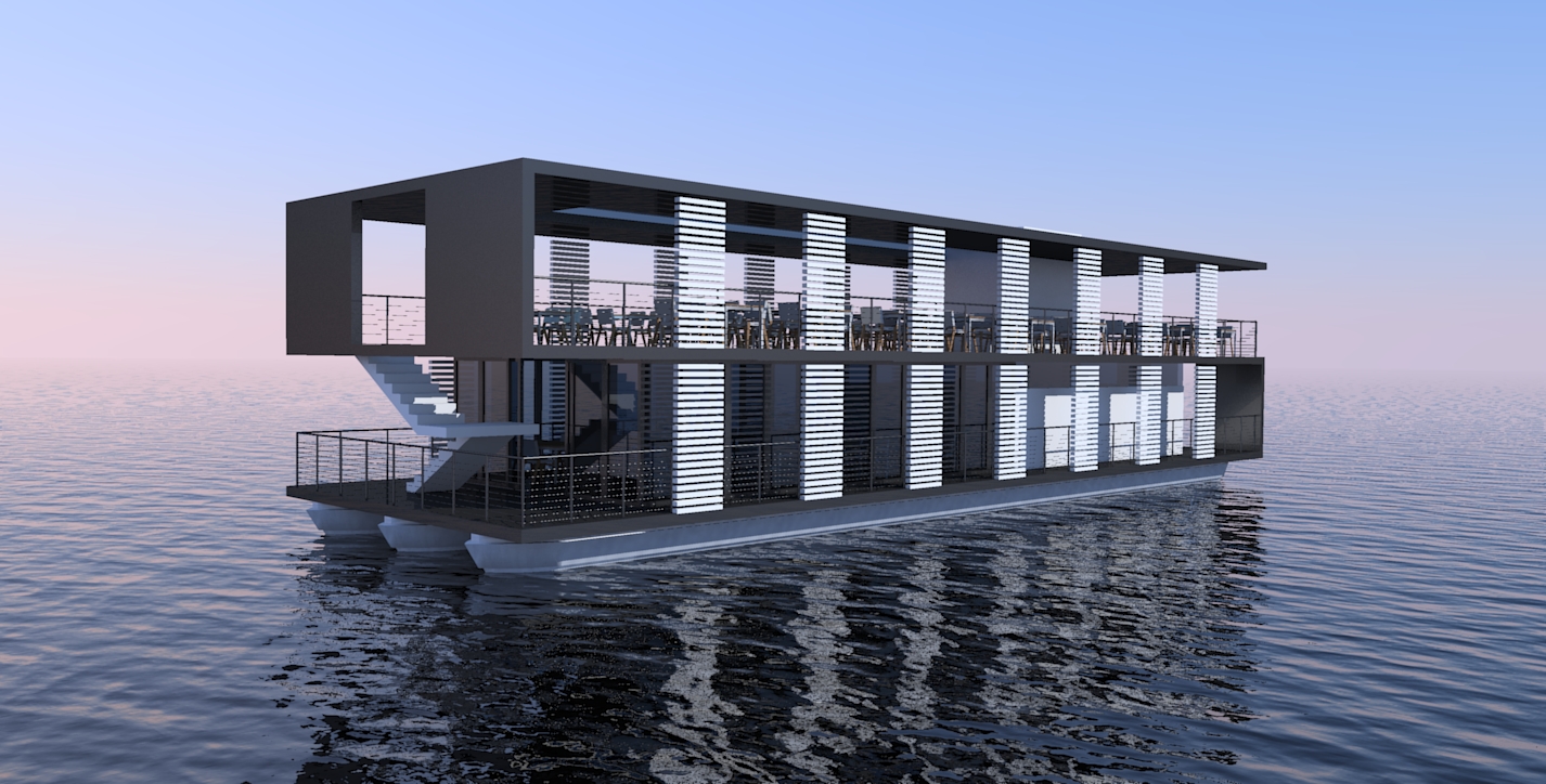 Floating Restaurant by AREN ARCHITECTS - Architizer