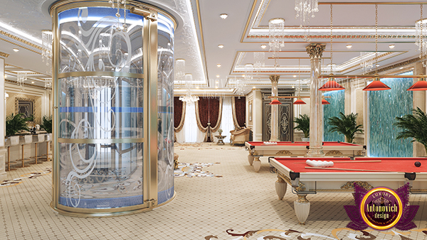 Superior Extravagant Entertainment Area by LUXURY ANTONOVICH DESIGN ...