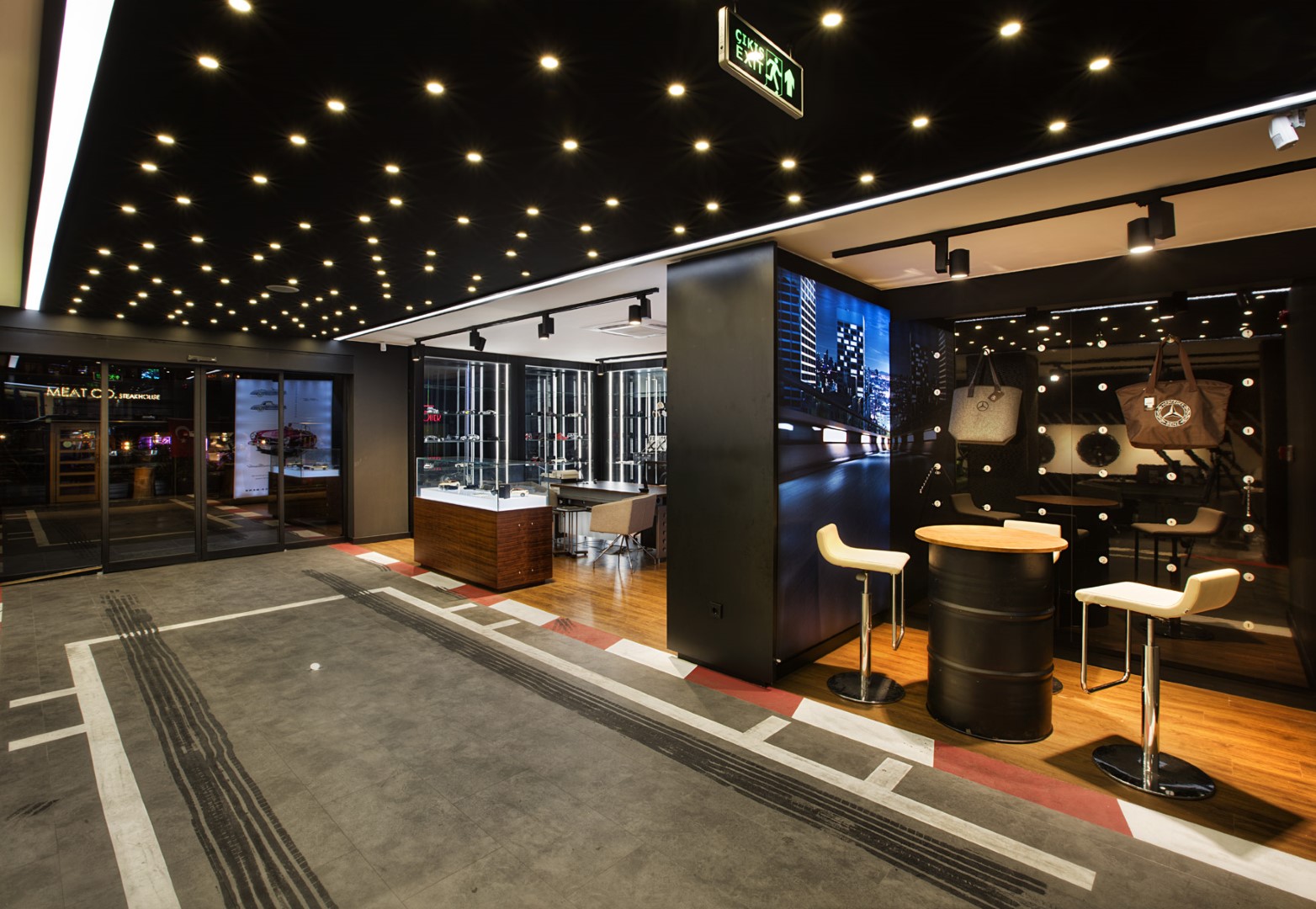 Mercedes Benz AMG Digital Showroom by Boytorun Architects - Architizer