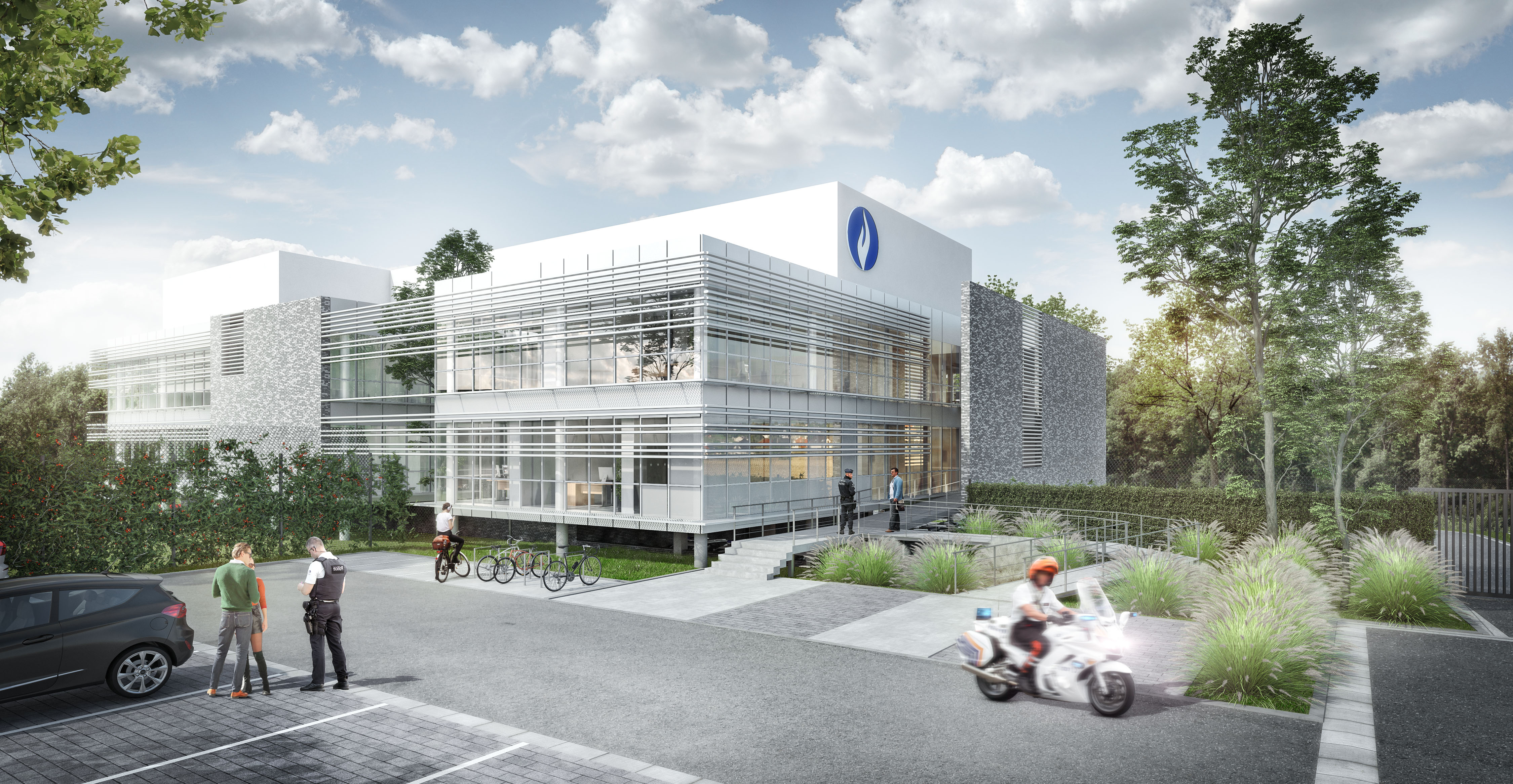 POLICE STATION DINANT by BAEB - Bureau d'Architects Emmanuel Bouffioux ...