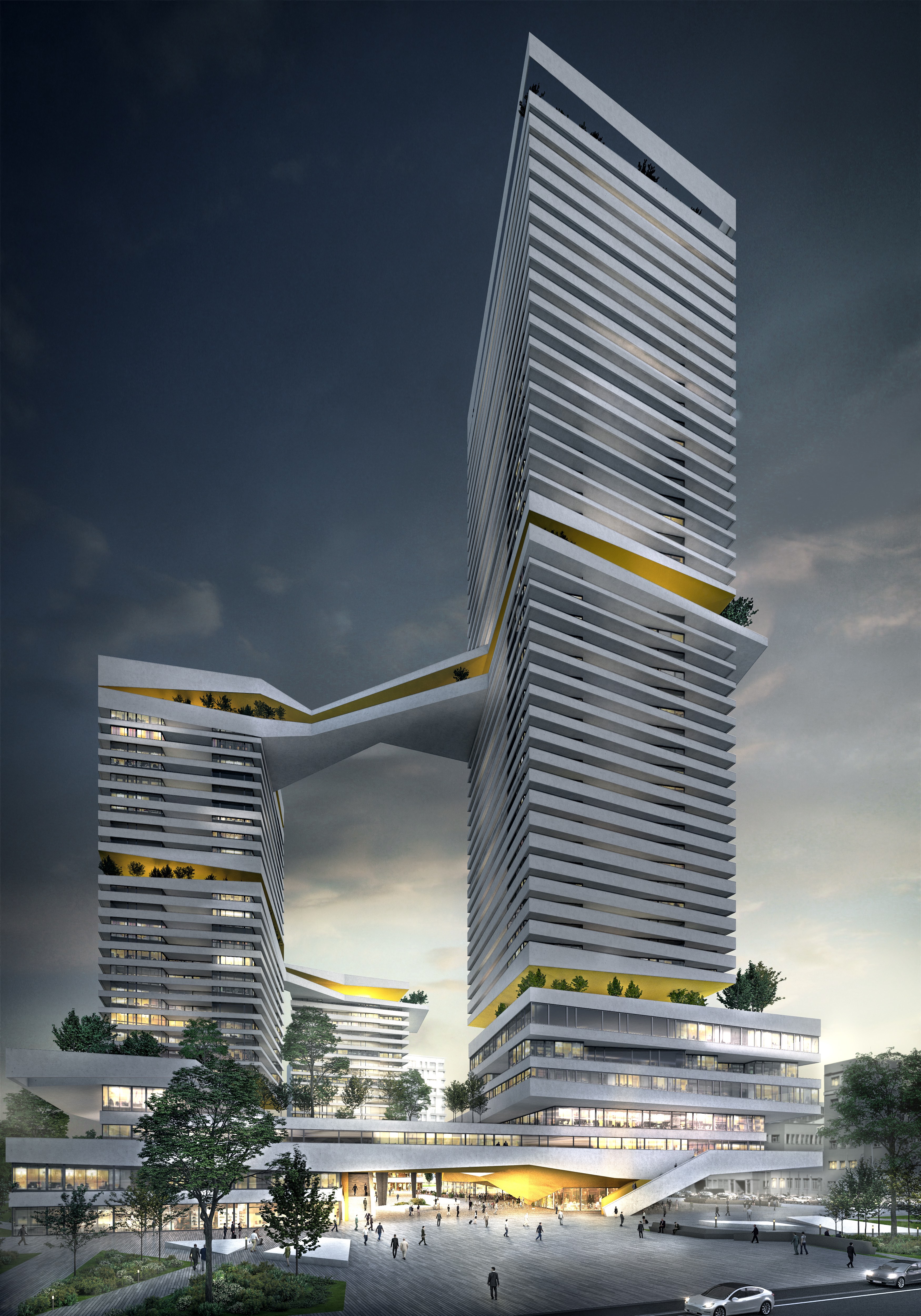 ZIZKOV CENTER by BAEB - Bureau d'Architects Emmanuel Bouffioux - Architizer