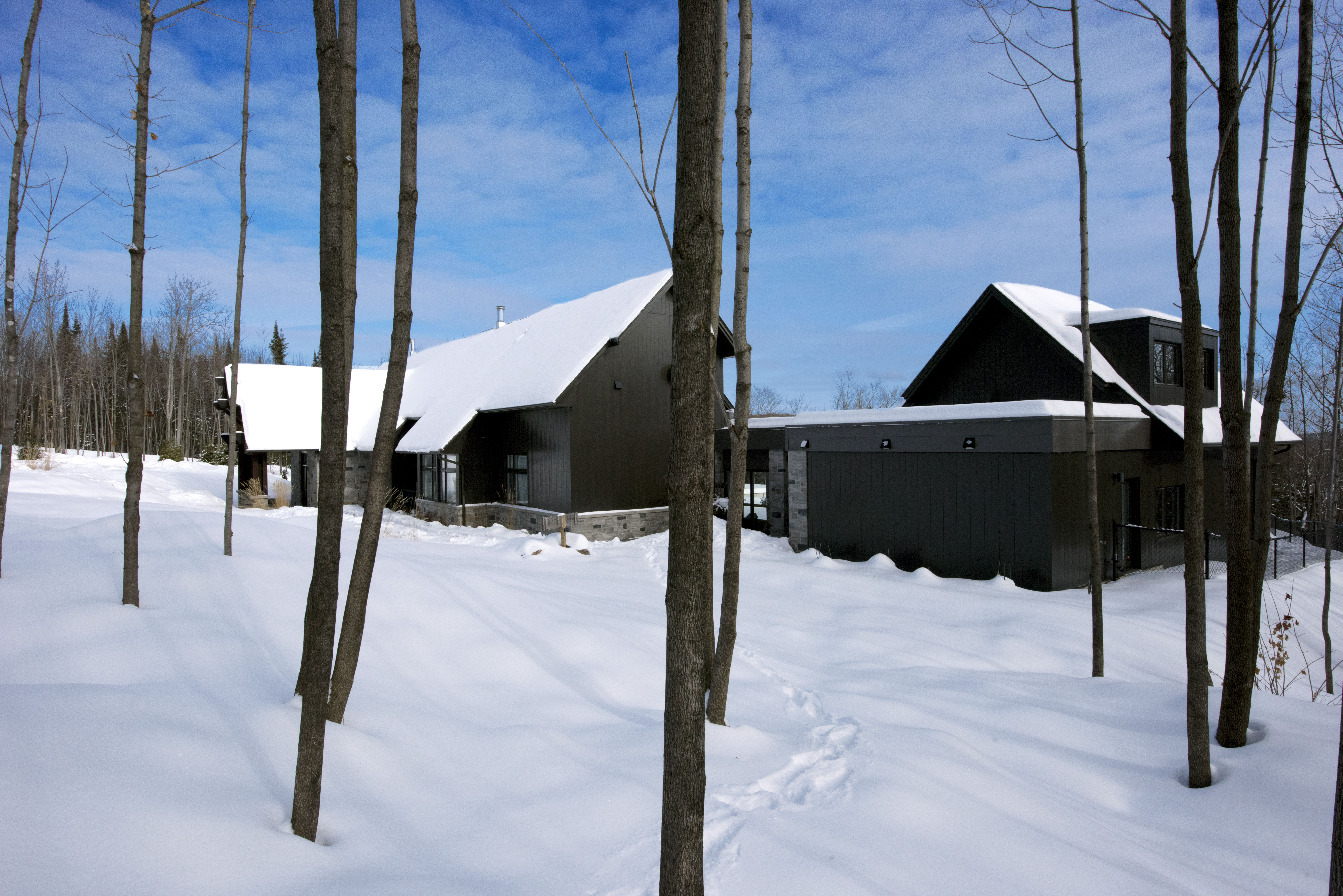 Maison Studio House by Larocque Elder Architects, Architectes Inc ...