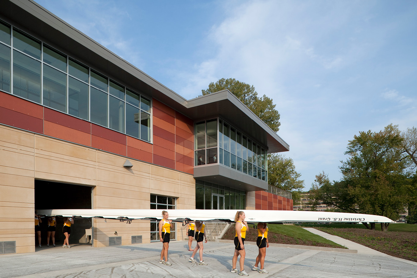 University of Iowa P. Sue Beckwith Boathouse by Neumann Monson ...