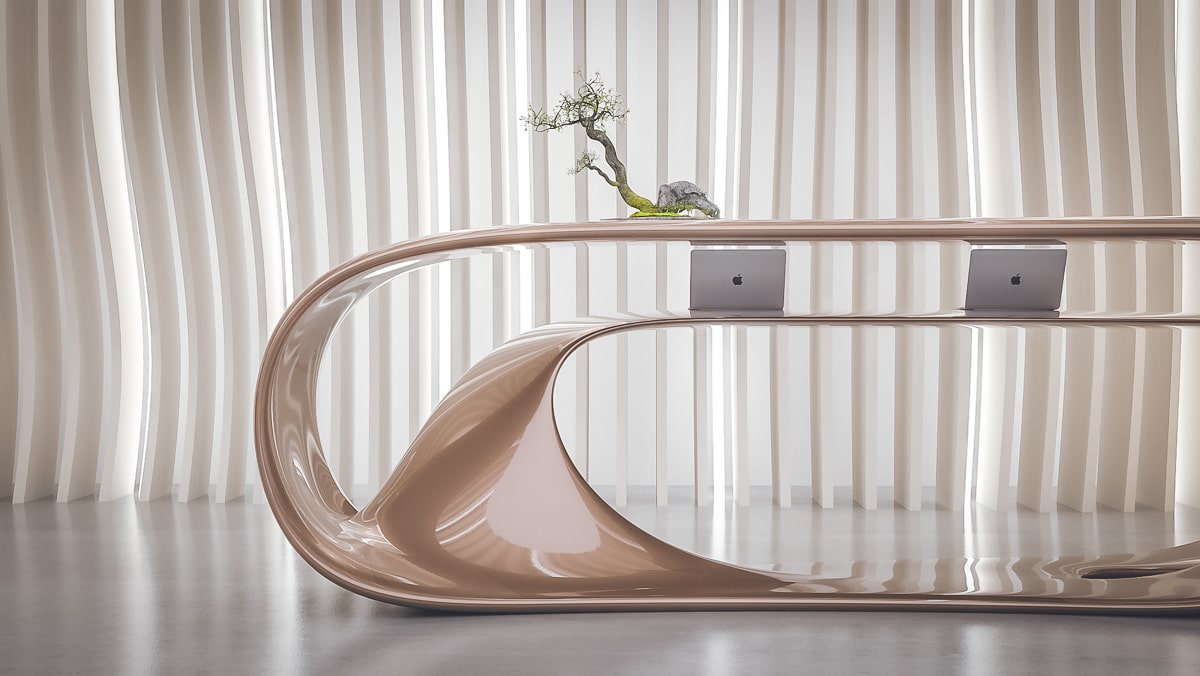 Drevva Reception Desk by Nüvist by Nüvist, Ltd. - Architizer