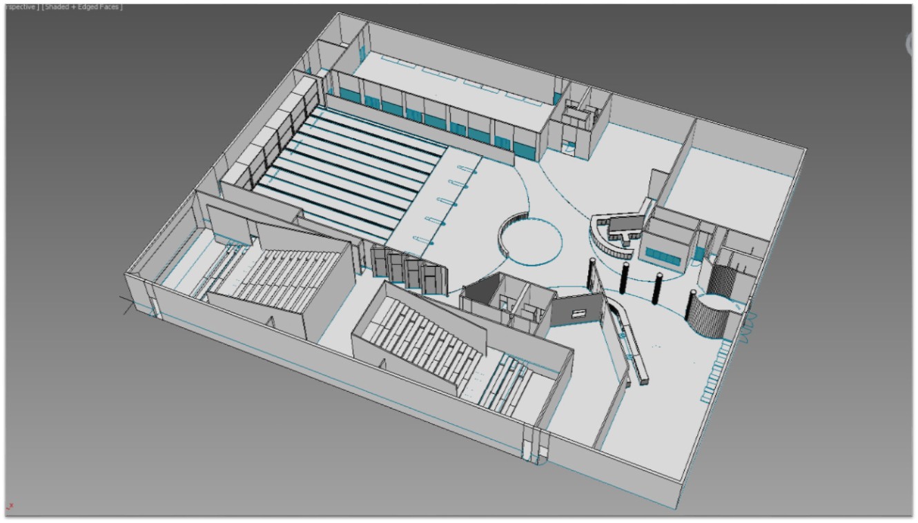 Photorealistic 3D Interior Rendering of Entertainment Club using 3ds ...