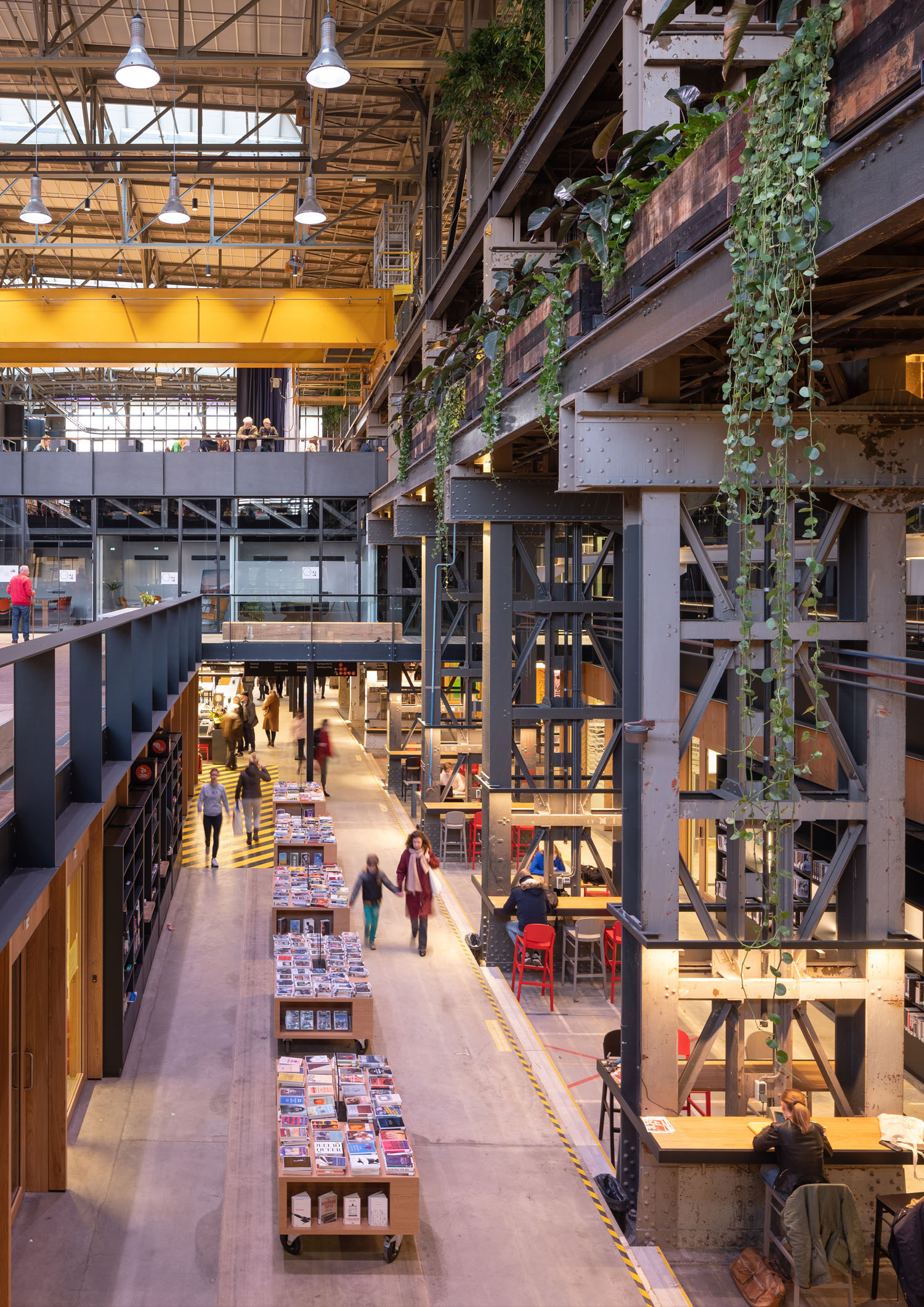 LocHal Library Interior Design by Mecanoo by Mecanoo - Architizer