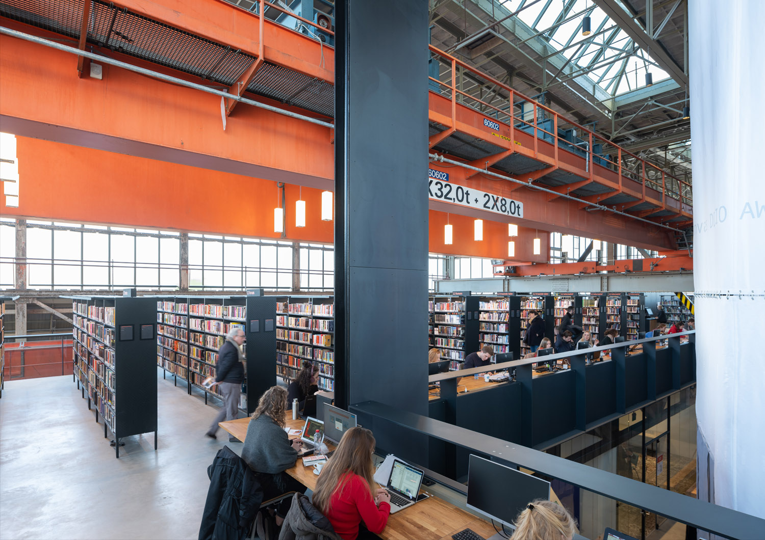 LocHal Library Interior Design by Mecanoo by Mecanoo - Architizer