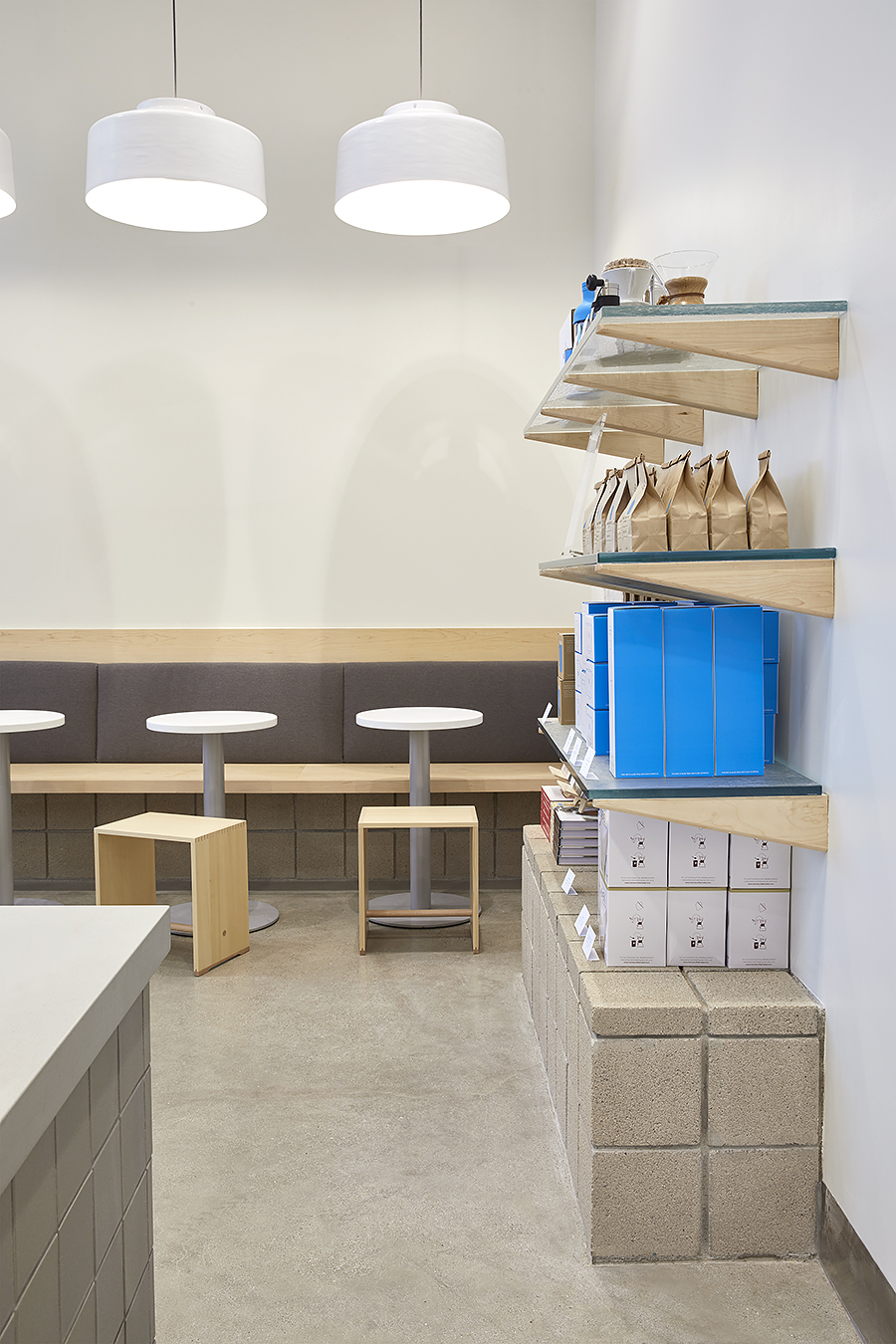 Blue Bottle Coffee, Century City by wrk-shp - Architizer