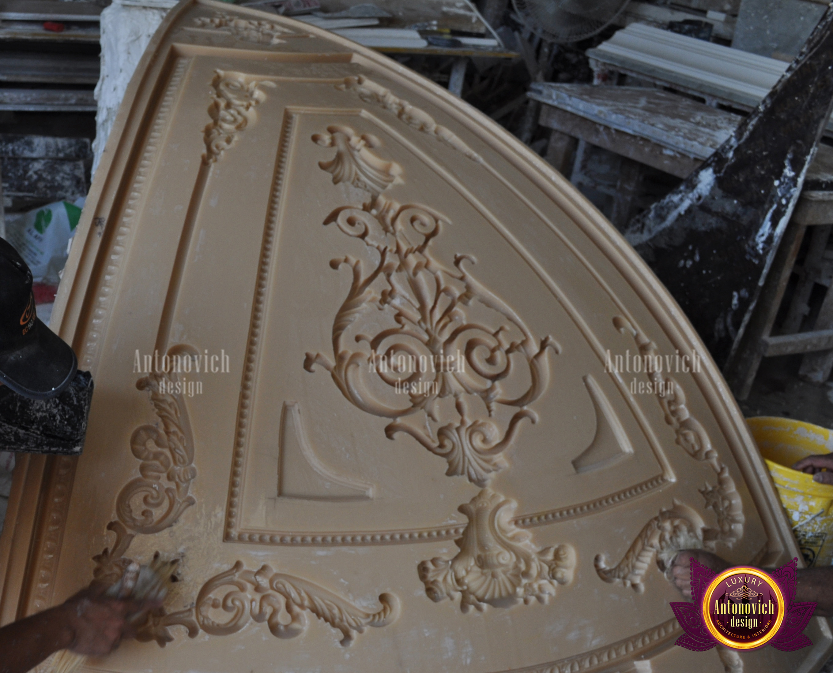 Marvelous Gypsum Work by LUXURY ANTONOVICH DESIGN - Architizer