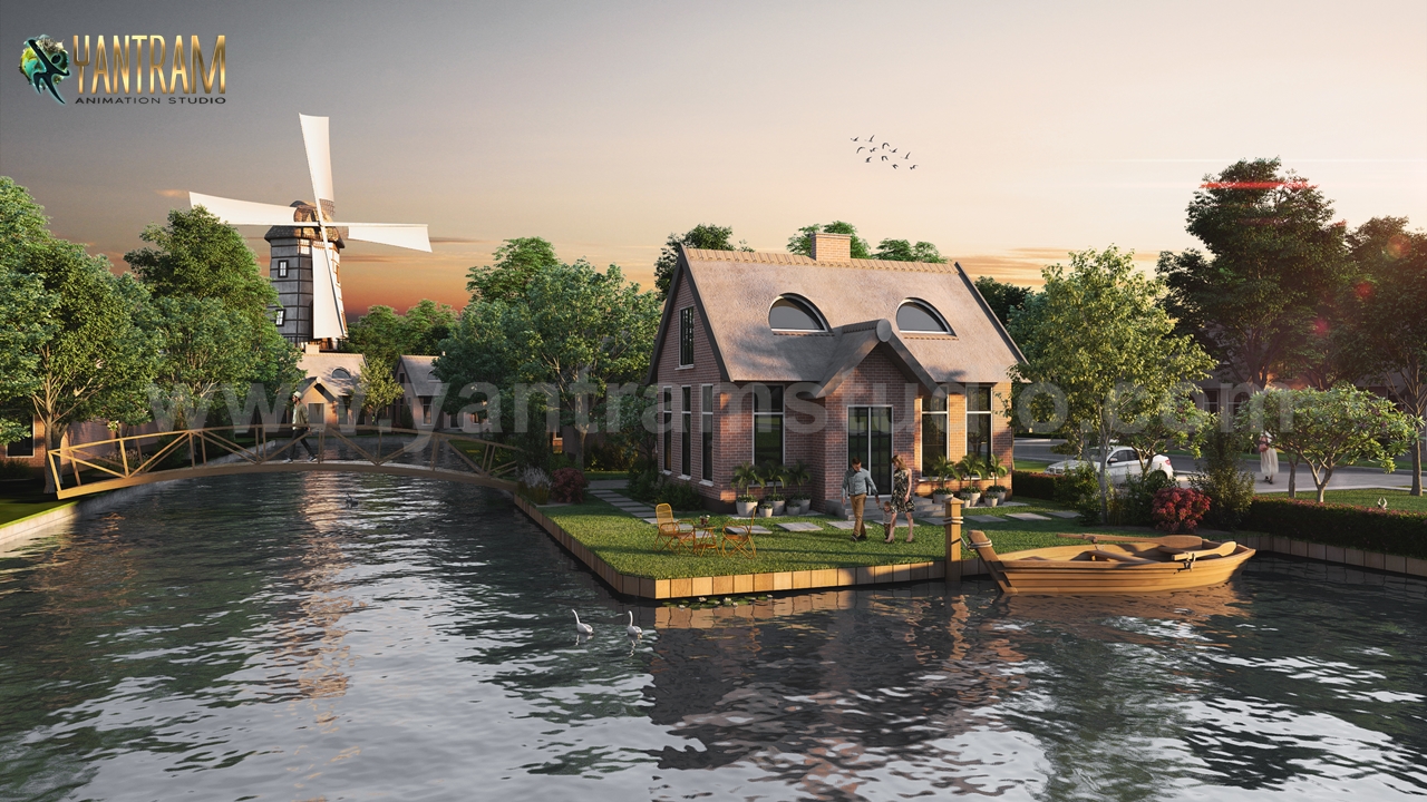 3D Exterior Walkthrough of World’s most Luxury Villa by Yantram ...