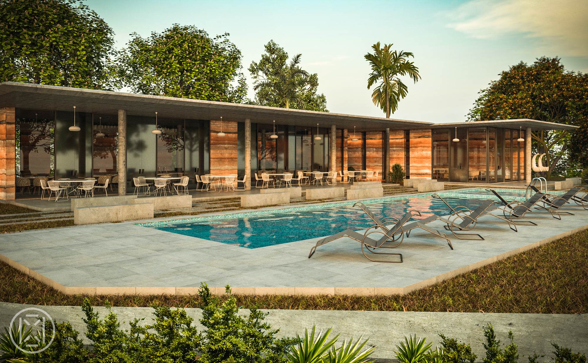 Zambezi Estate Club House by BasaboseStudio - Architizer