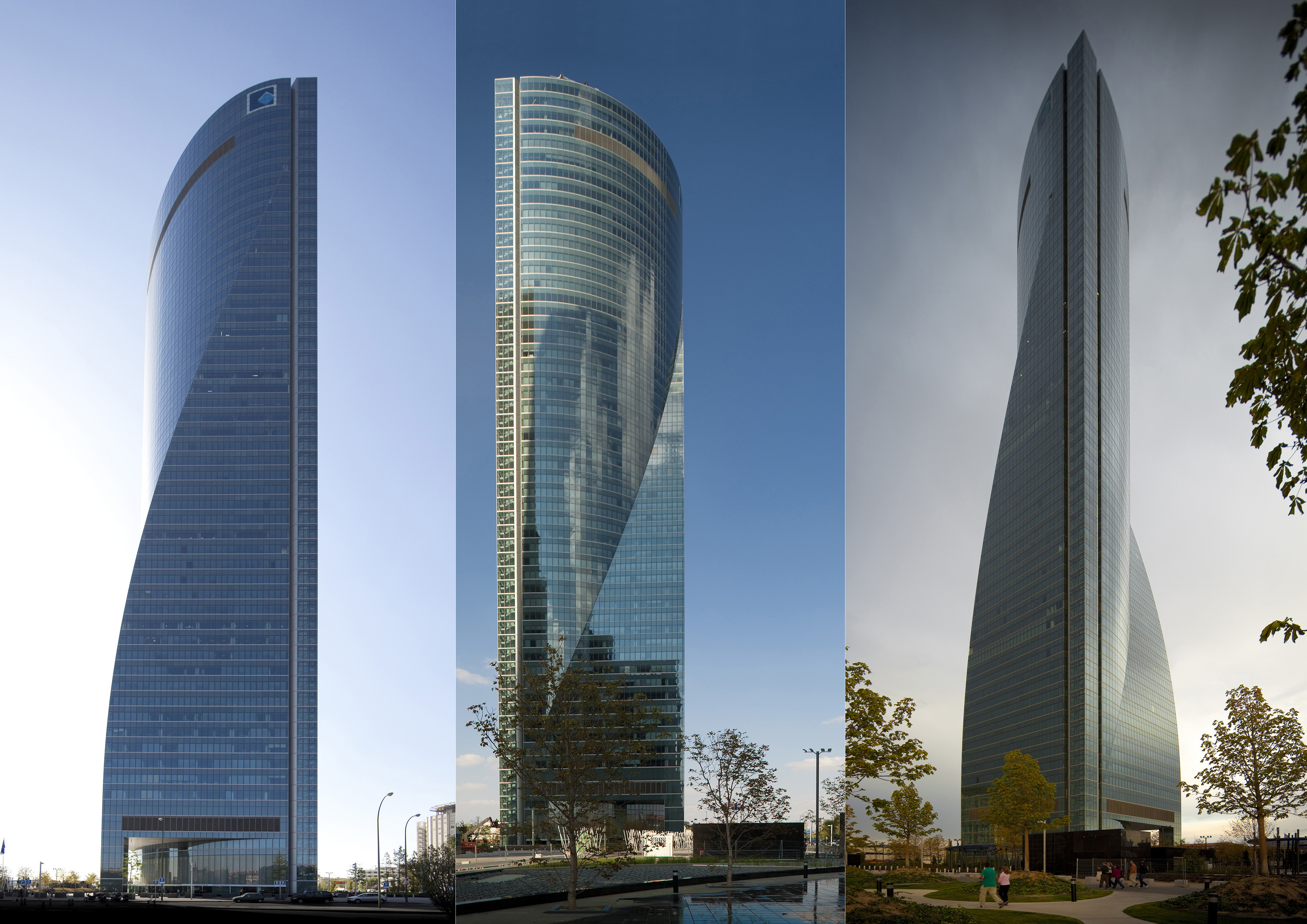 Torre Emperador Castellana (originally Torre Espacio) by Pei Cobb Freed ...